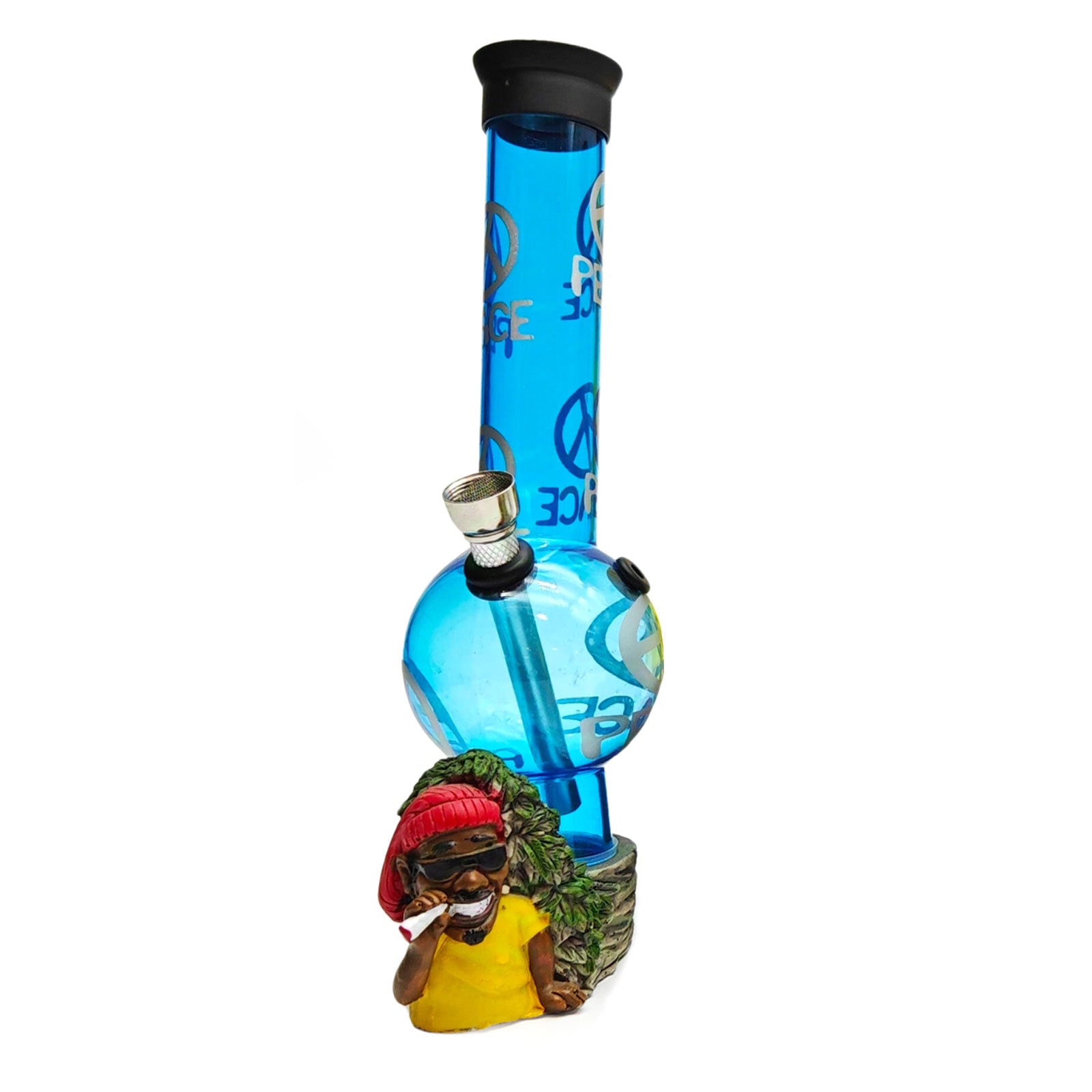 Acrylic Smoke-Man Bongs with Carb Hole – INHALCO