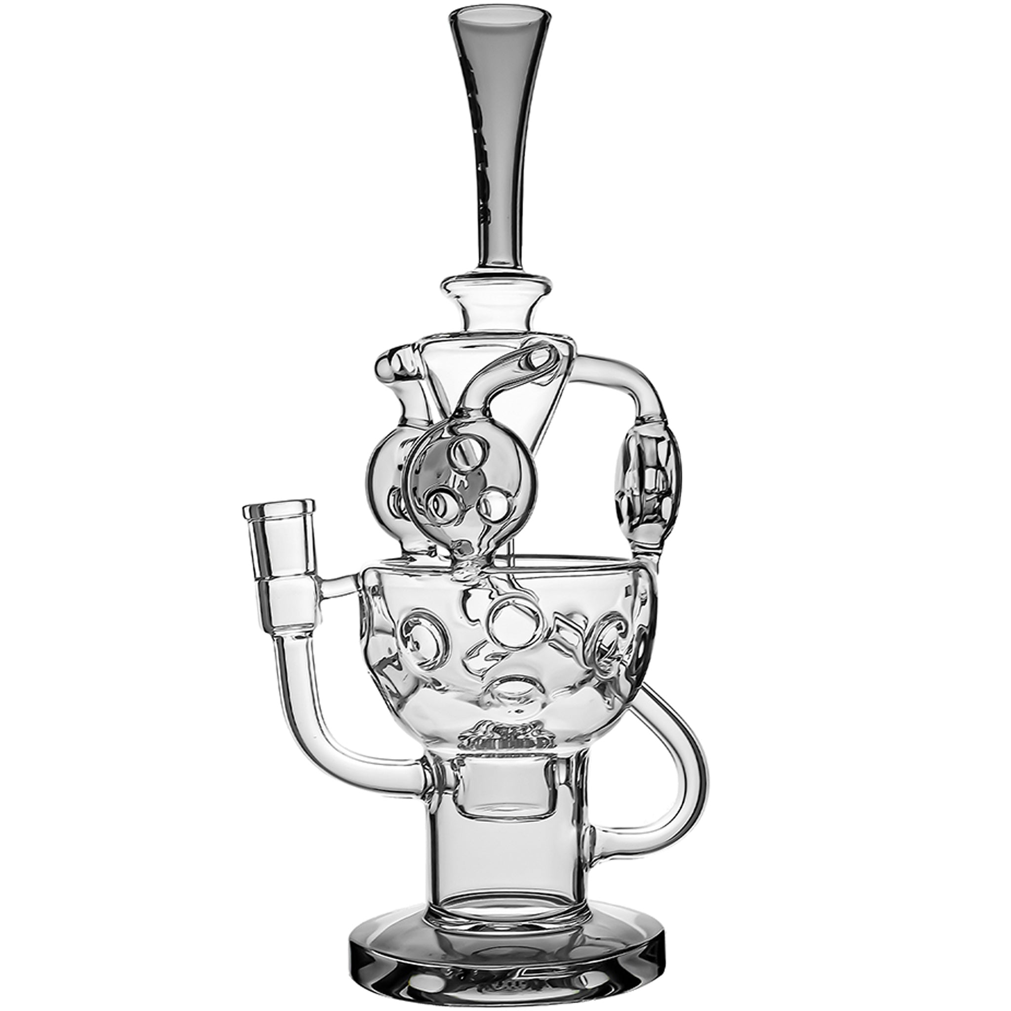 12" Eclipse Vortex Recycler Dab Rig – INHALCO