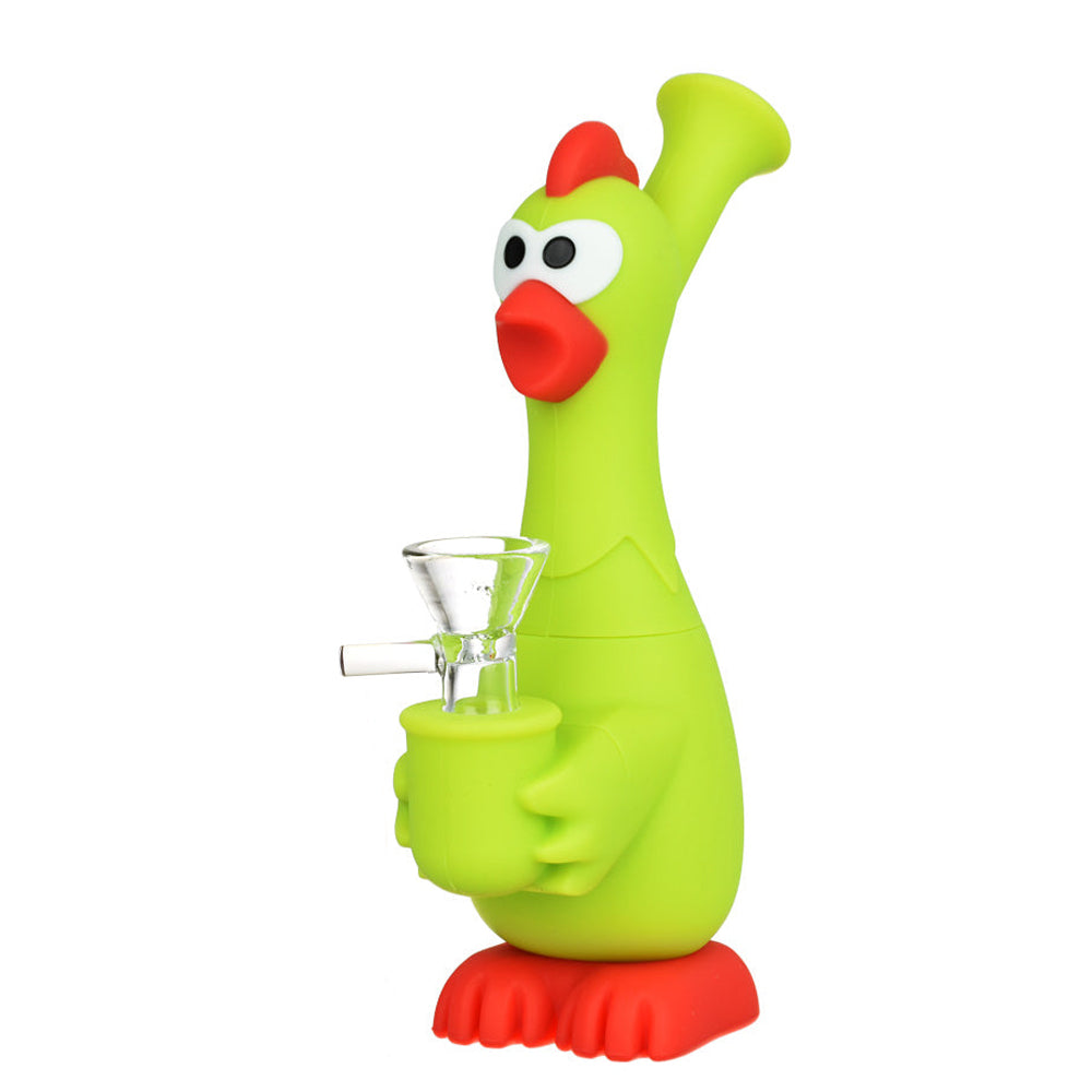 What The Cluck Silicone Water Bong – INHALCO