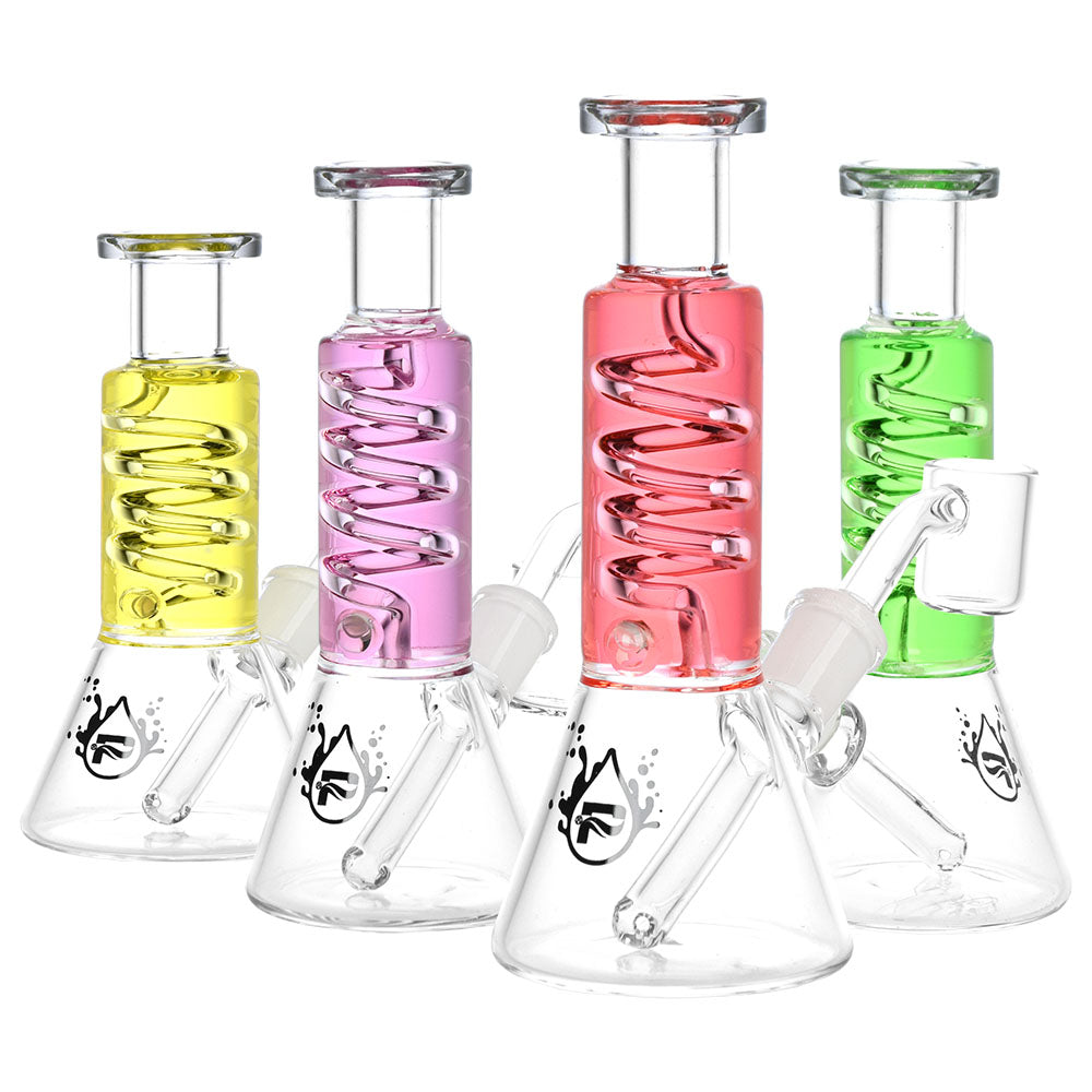 Pulsar Mini Glycerin Coil Beaker Dab Rig – INHALCO