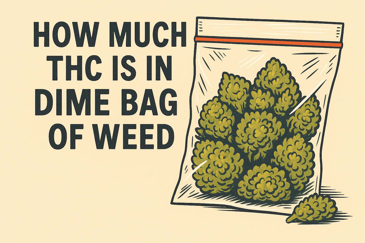 How Much THC is in a Dime Bag of Weed? – INHALCO