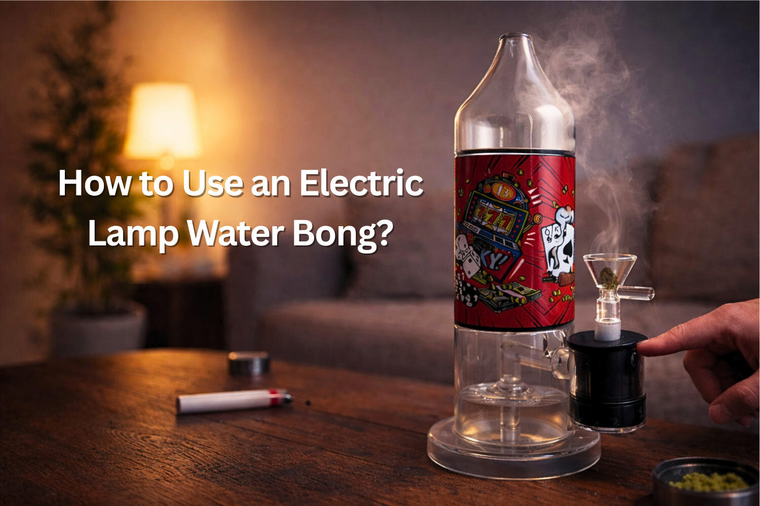 How to Use an Electric Lamp Water Bong | Beginner’s Guide – INHALCO