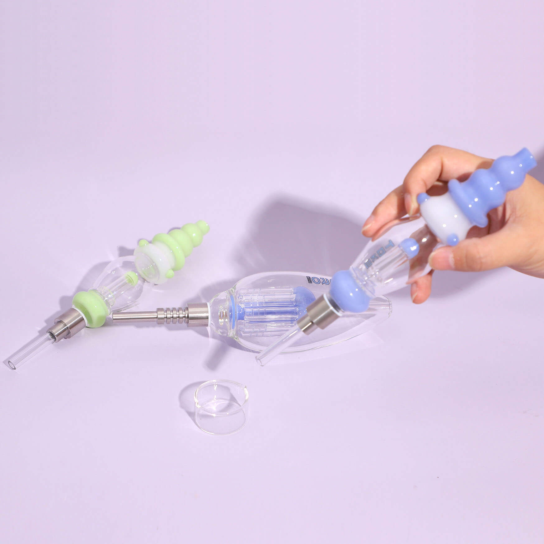 Glass Nectar Collectors & Dab Straws | INHALCO