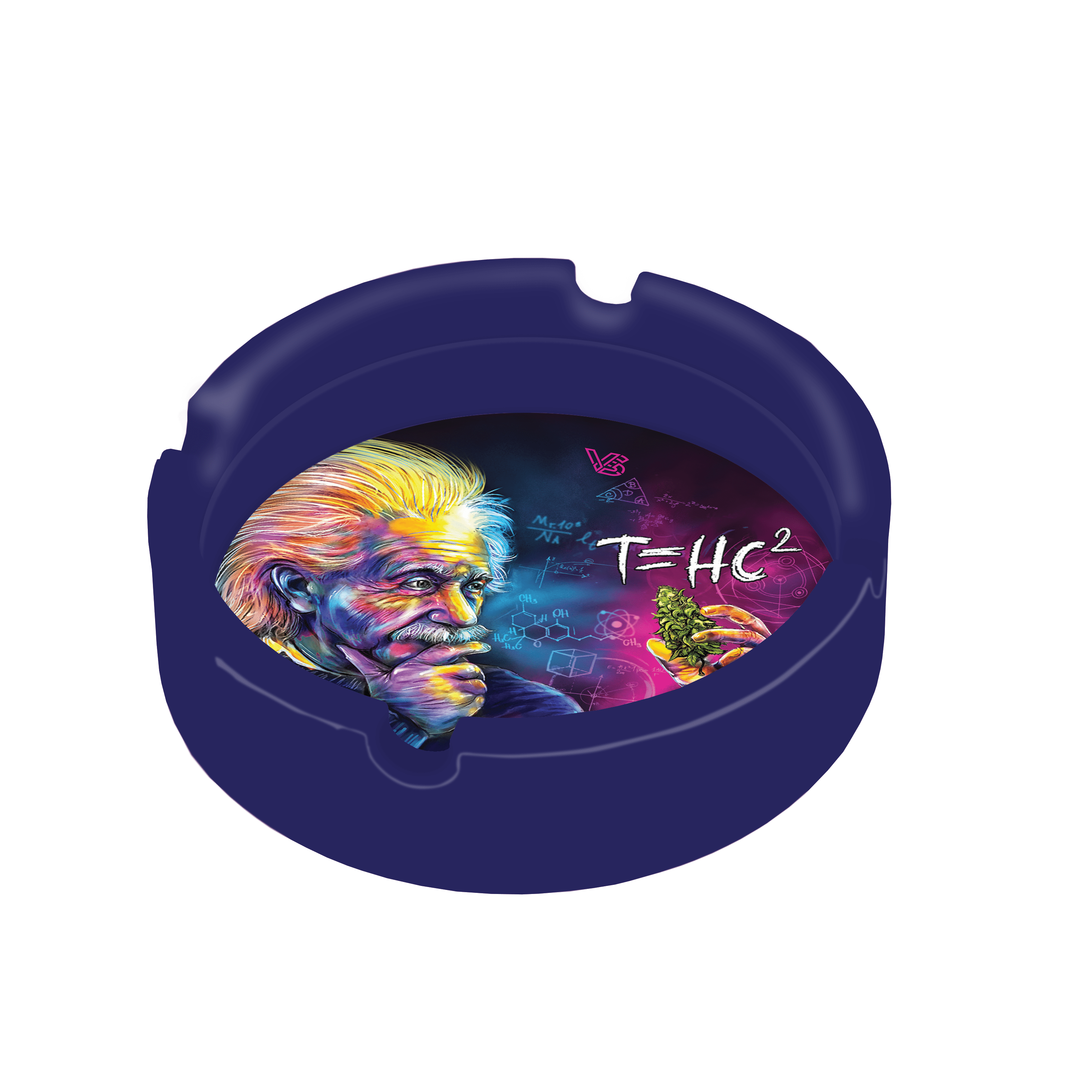 T=HC2 Einstein Classic Blazin' Silicone Ashtray – INHALCO