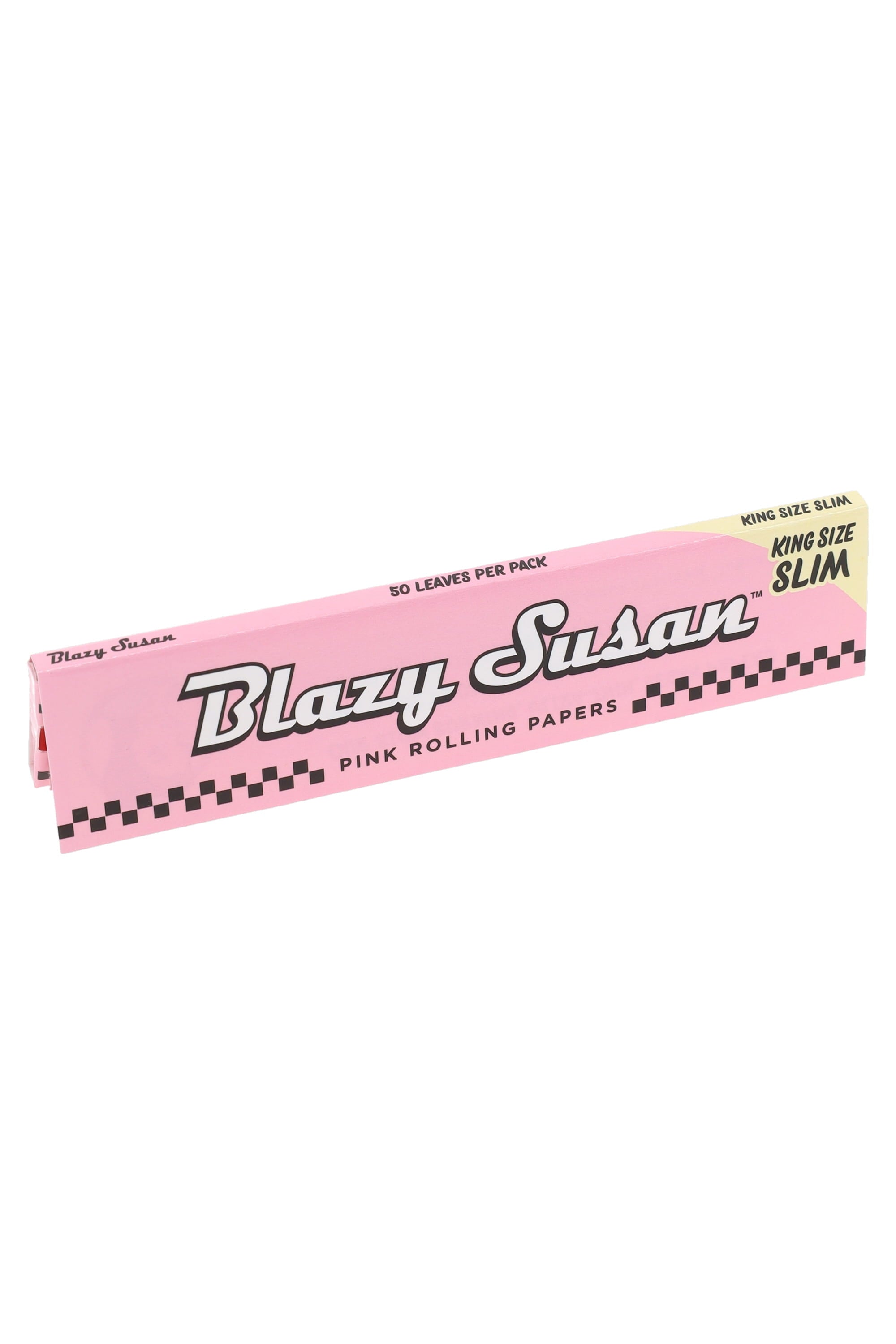 Blazy Susan King Size Slim Pink Rolling Papers | 50-Count Display – INHALCO