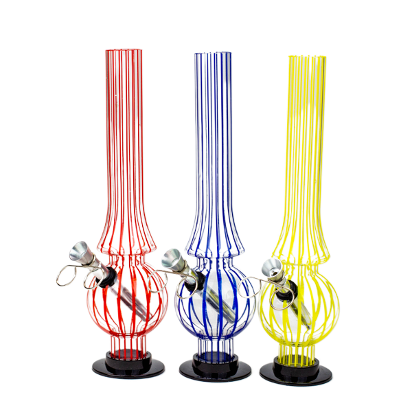10" Acrylic Bong Long Neck | INHALCO