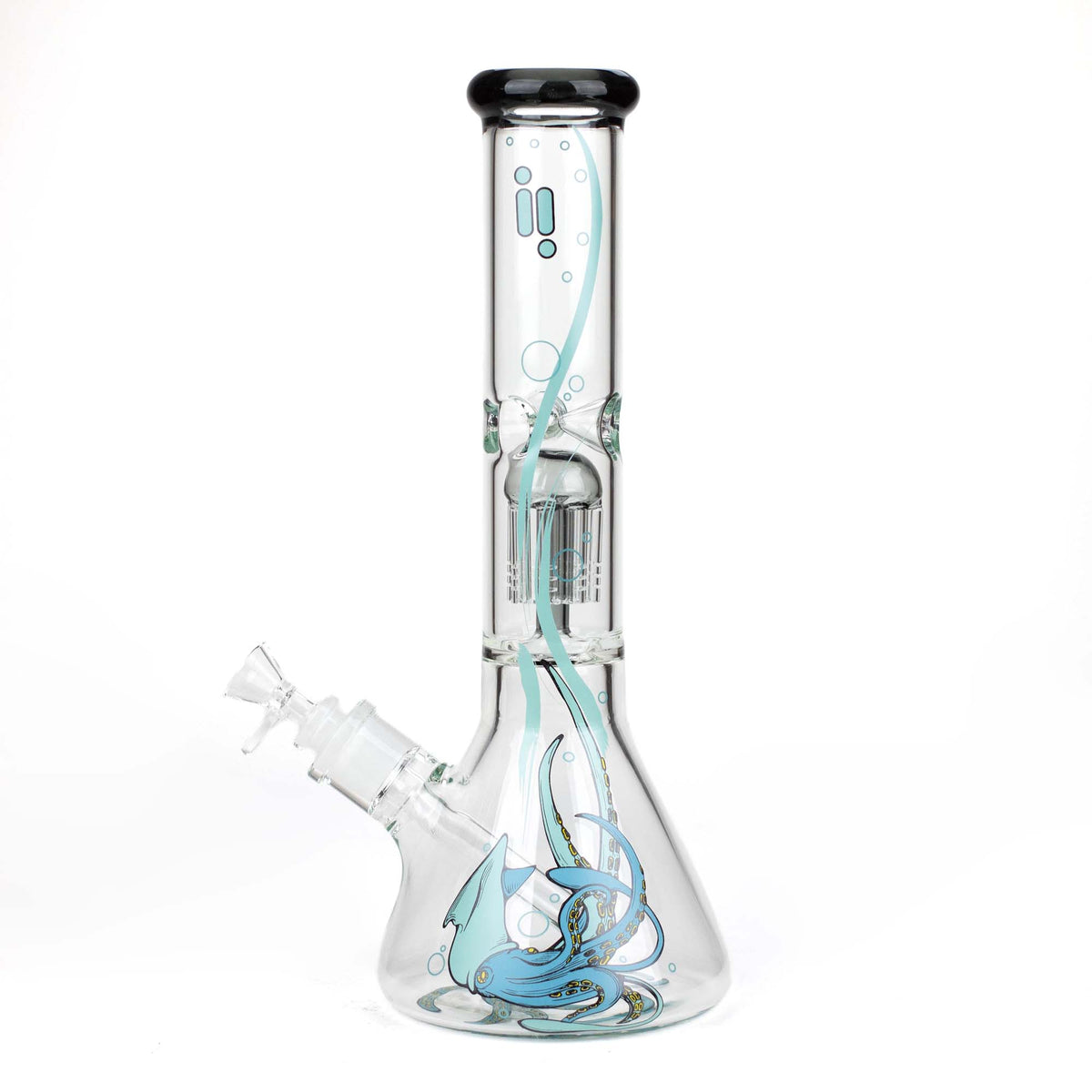14" Untamed 7 mm Classic Beaker Bong - Octopus – INHALCO