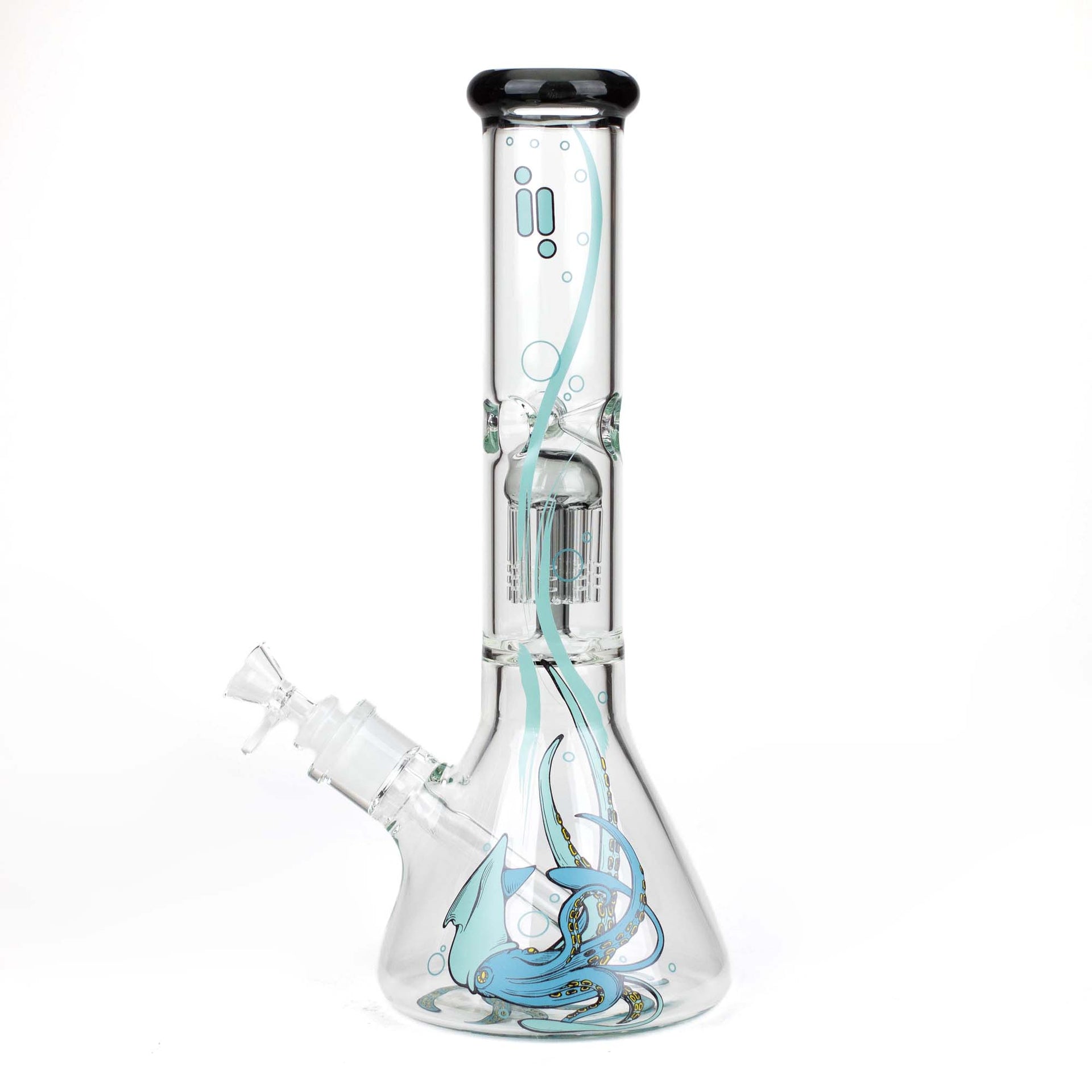 14" Untamed 7 mm Classic Beaker Bong - Octopus – INHALCO