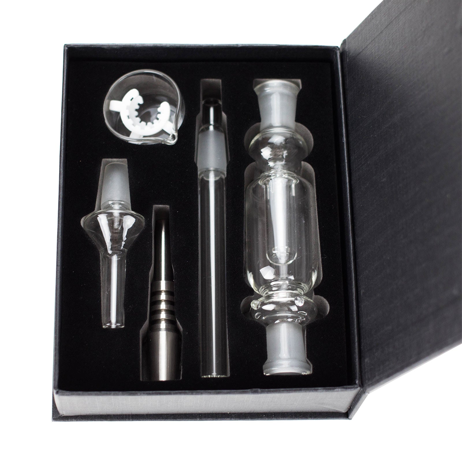 6" 14mm Glass Nectar Collector Kit with Water Filtration – INHALCO