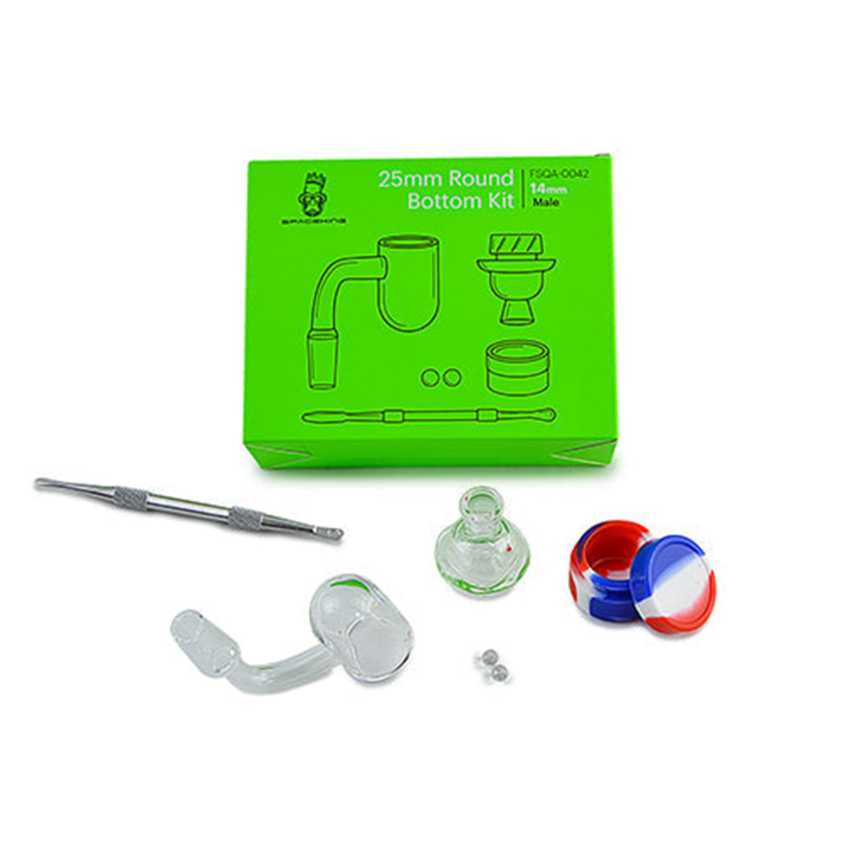 Space King 14mm Male Round Bottom Banger Kit – INHALCO