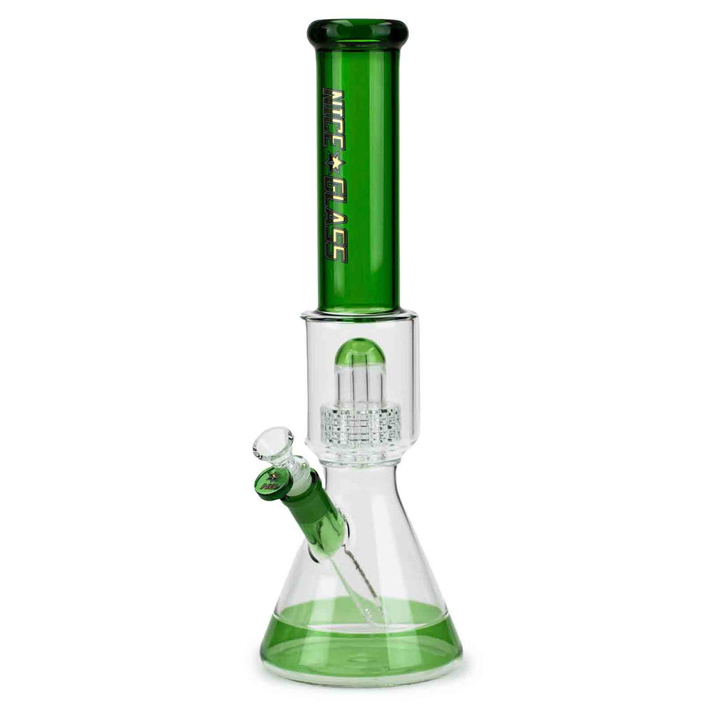 16 inch Large Stereo Matrix Perc Beaker Bong – INHALCO