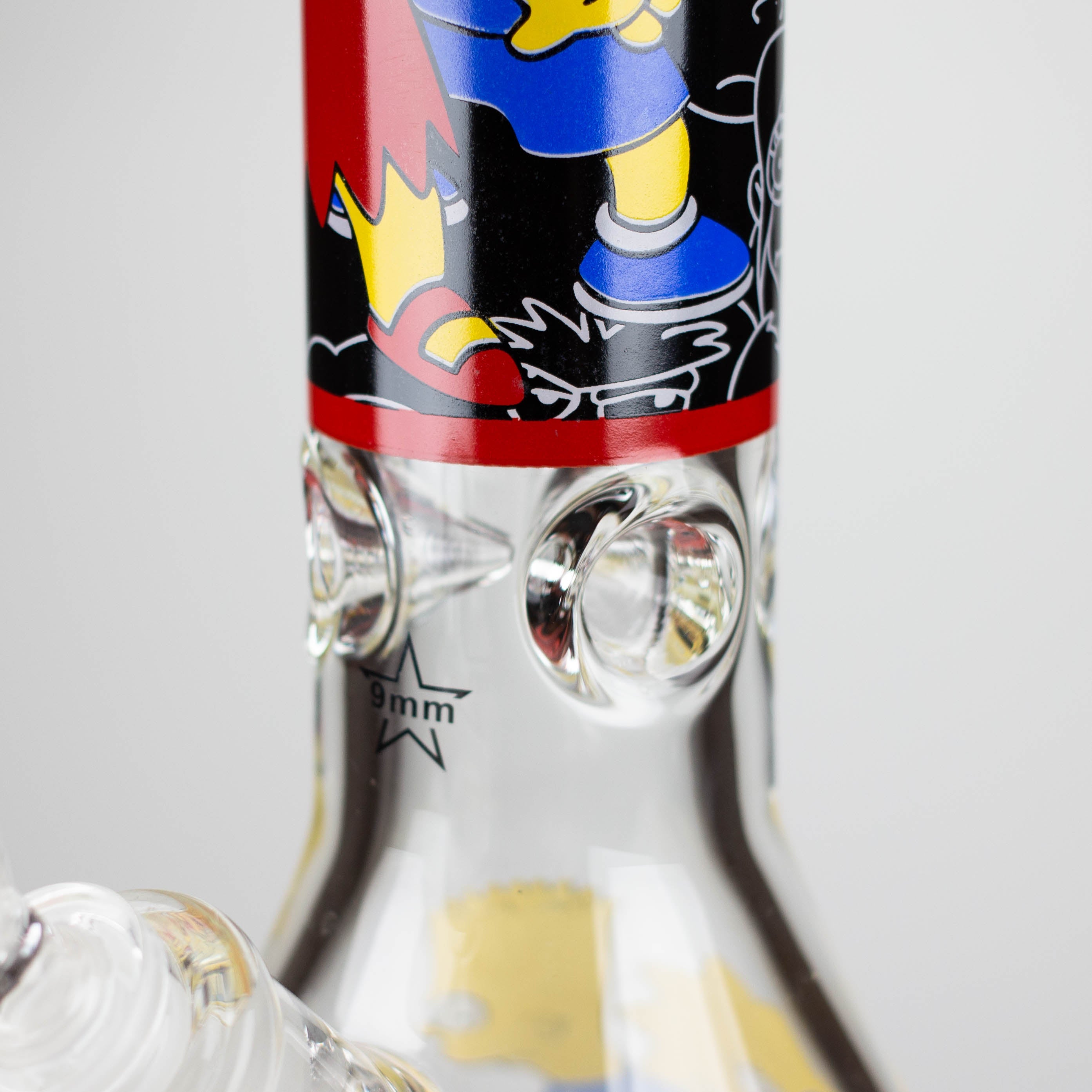 14" Cartoon 9mm Glass Beaker Bong – INHALCO