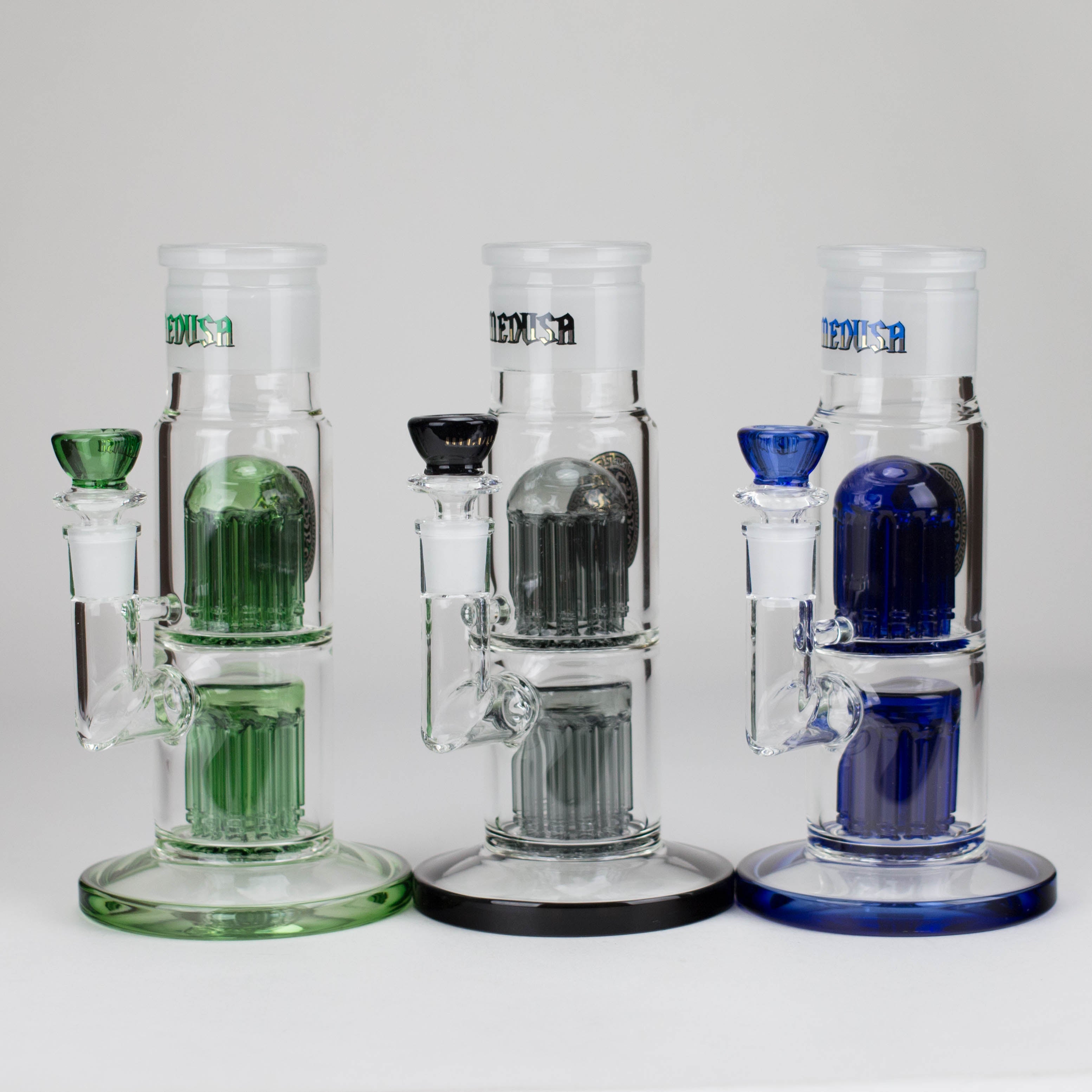 Medusa Double Tree Arm Perc Base for Stack-A-Bong – INHALCO