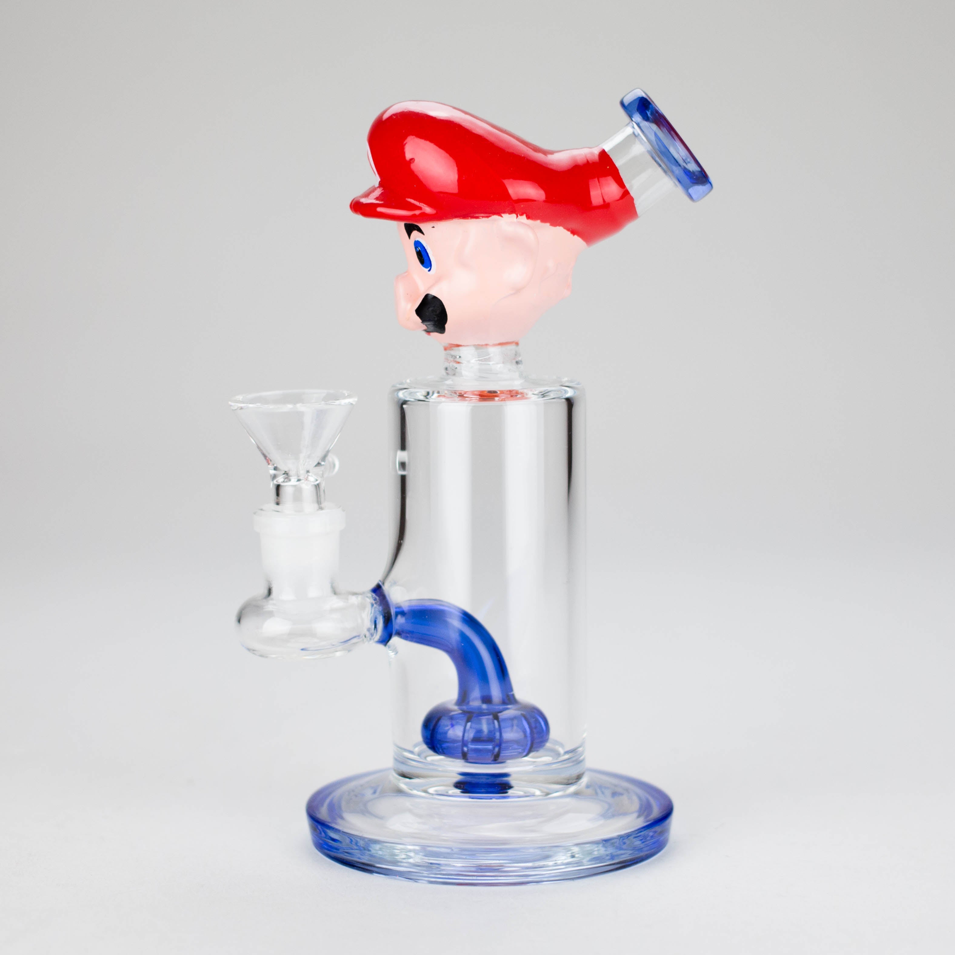 Cartoon Character Glass Bong with Water Diffuser – INHALCO