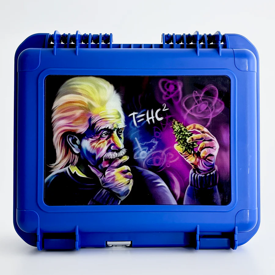 Scientist-Themed Electric Lamp Bong Kit – 10" Light-Up Water Pipe – INHALCO