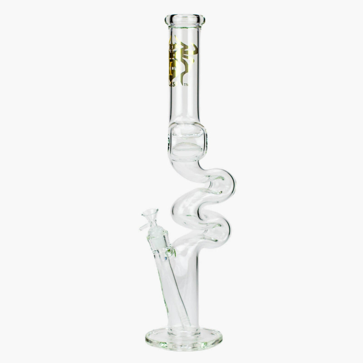 20" Xtream Kink Zong 7 mm Glass Water Bong – INHALCO