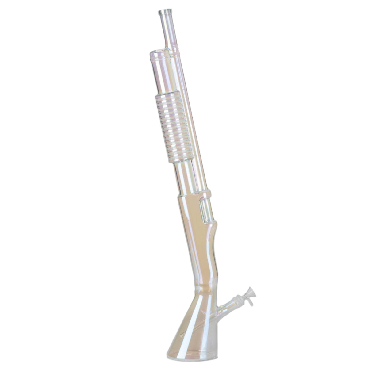 27" Electroplated Shotgun Shaped Bong – INHALCO