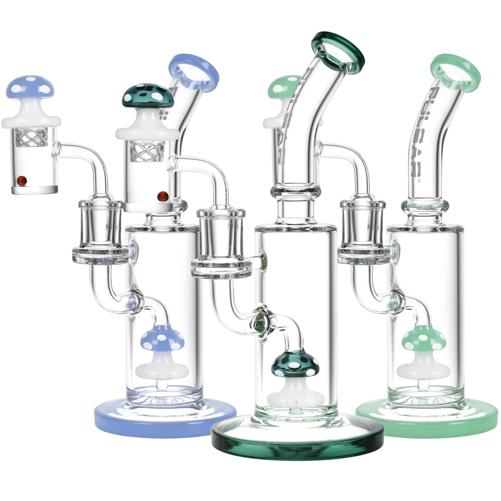 Pulsar Mushroom Dab Rig Set with Carb Cap – INHALCO