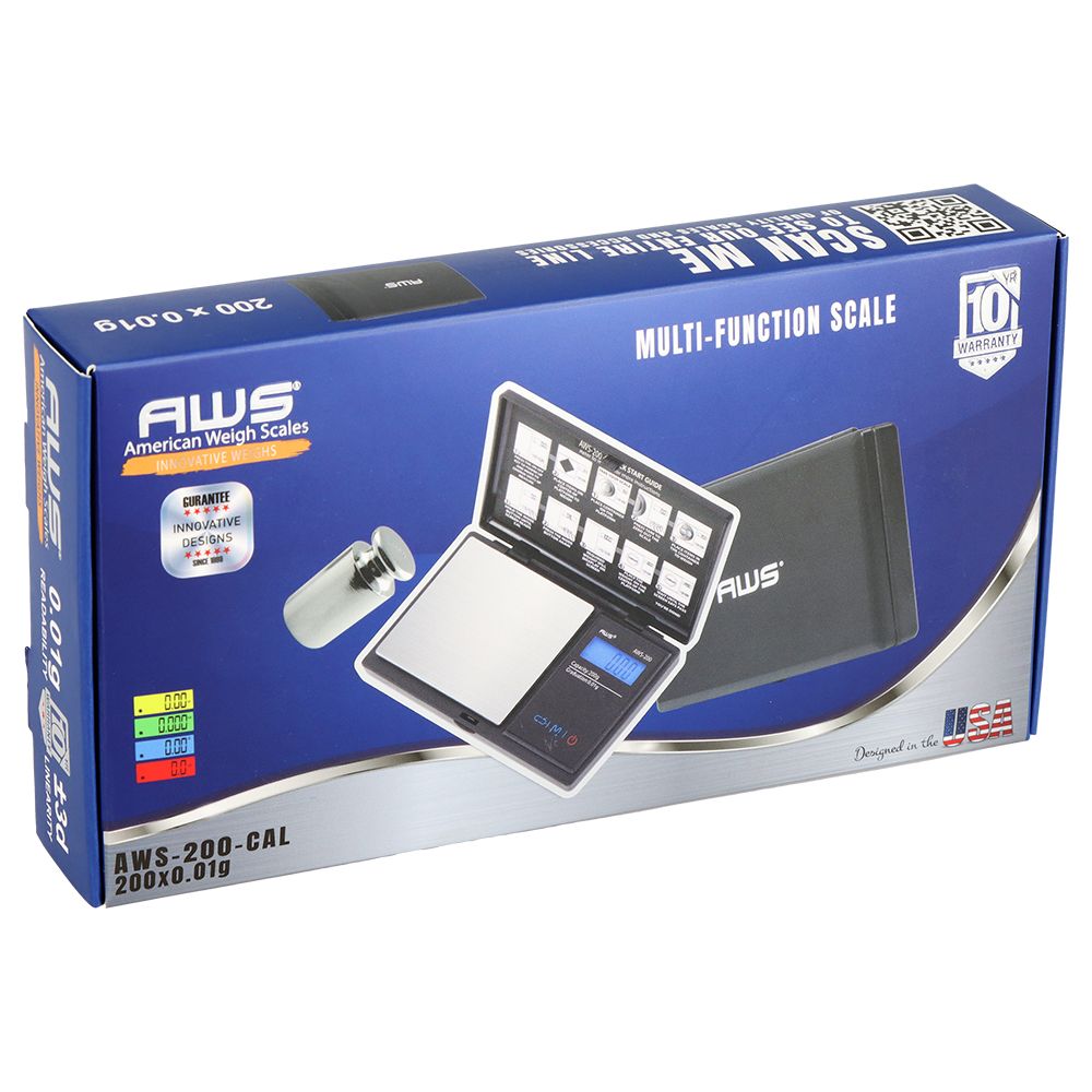 AWS Digital Pocket Scale Series 200g x 0.01g – INHALCO