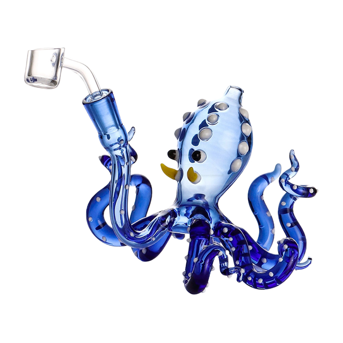 7-Inch Colored Octopus Dab Rig with Banger – INHALCO