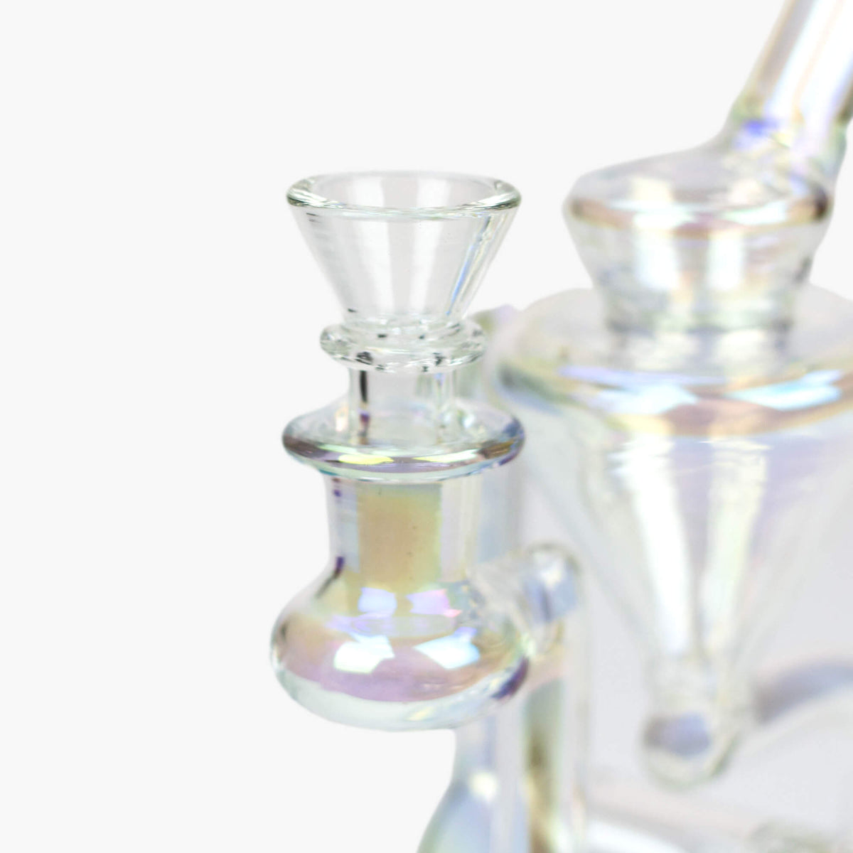 8" Eelectroplated Glass Recycler Rig – INHALCO