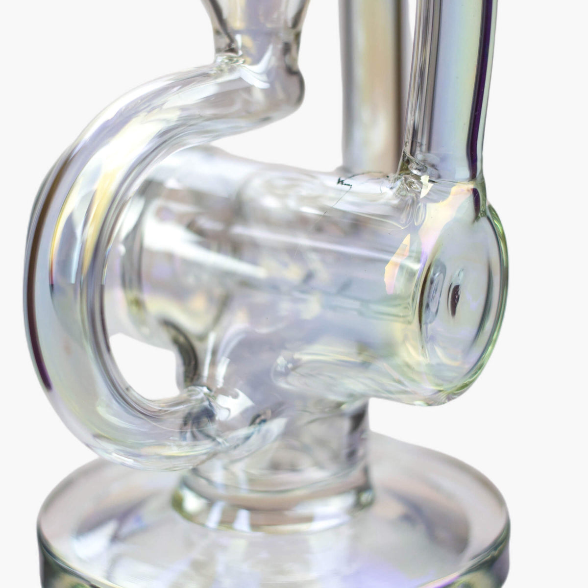 8" Eelectroplated Glass Recycler Rig – INHALCO