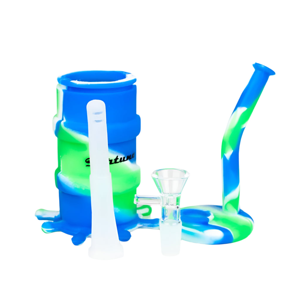 8" Silicone Soda Bong – INHALCO