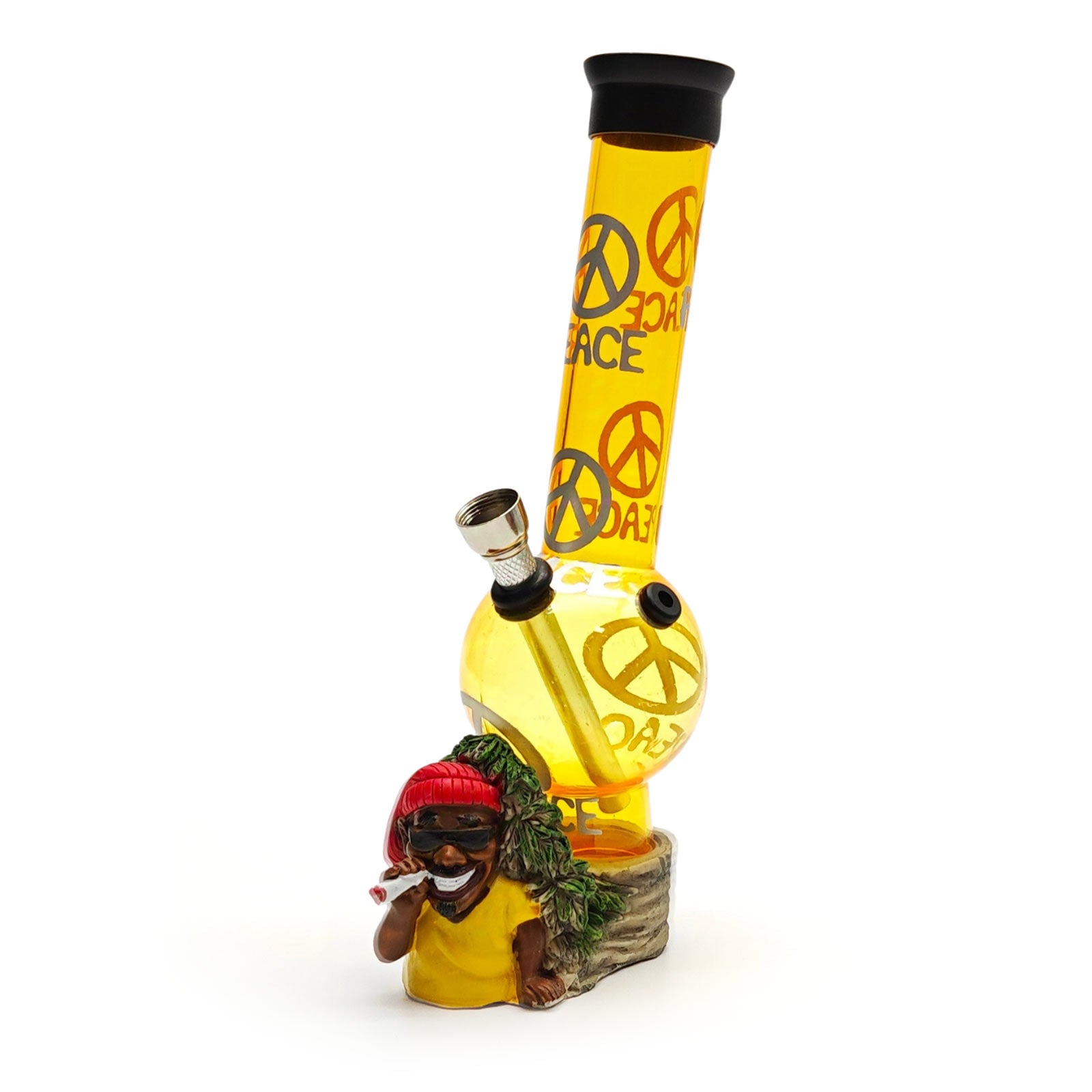 Acrylic Smoke-Man Bongs with Carb Hole – INHALCO