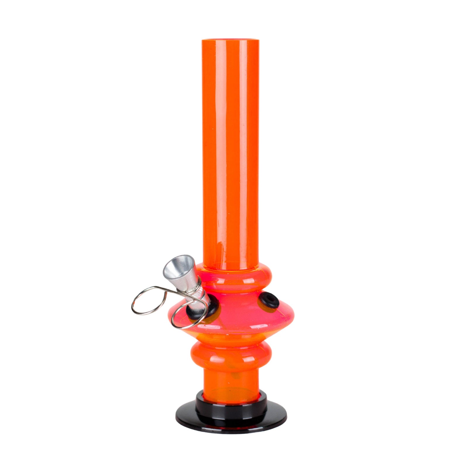 8" Acrylic Plastic Bong with Carb Hole – INHALCO