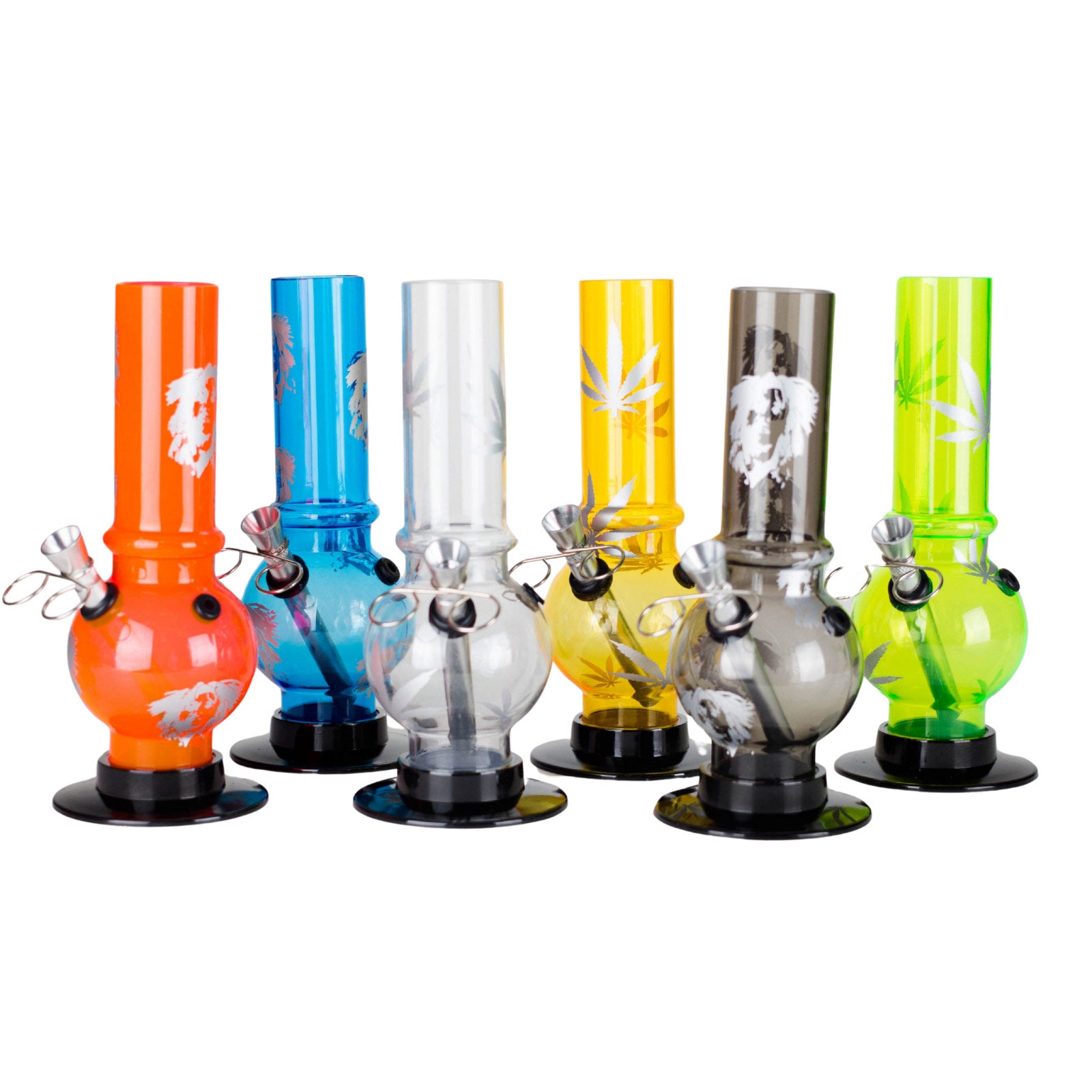 Acrylic 8" Plastic Water Bong – INHALCO