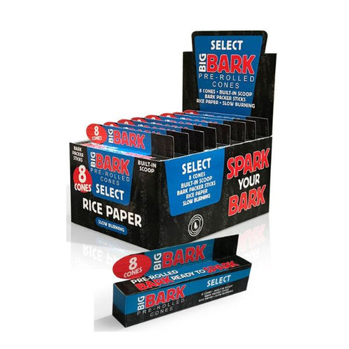BIGBARK Slow Burning Rice Pre-rolled Cones | INHALCO
