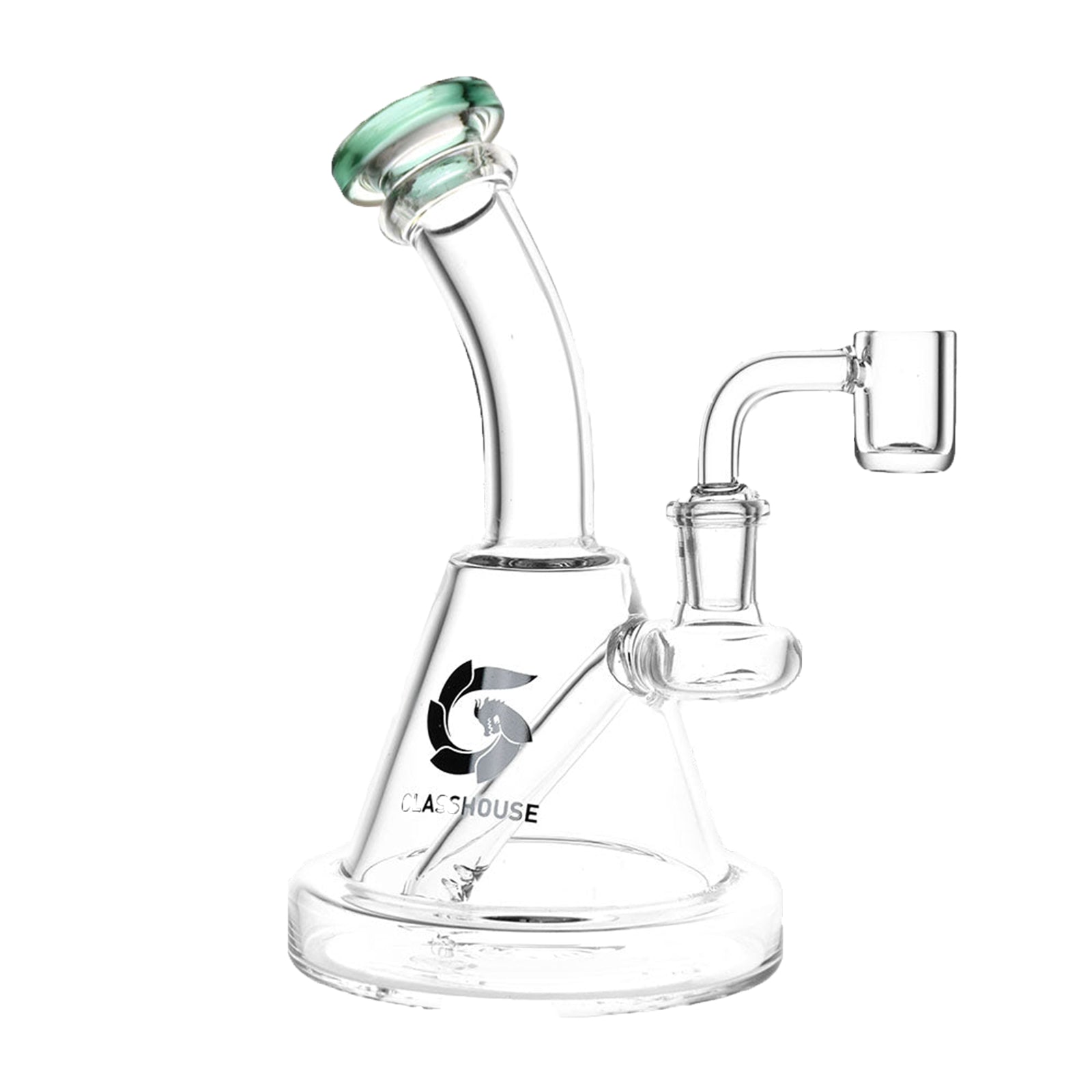 Bent Neck Glass Dab Rig – INHALCO