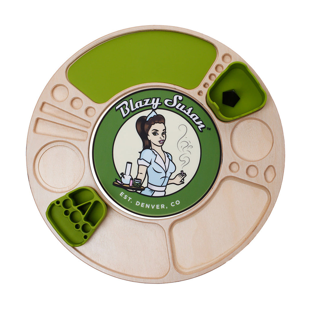Blazy Susan Spinning Rolling Trays – INHALCO