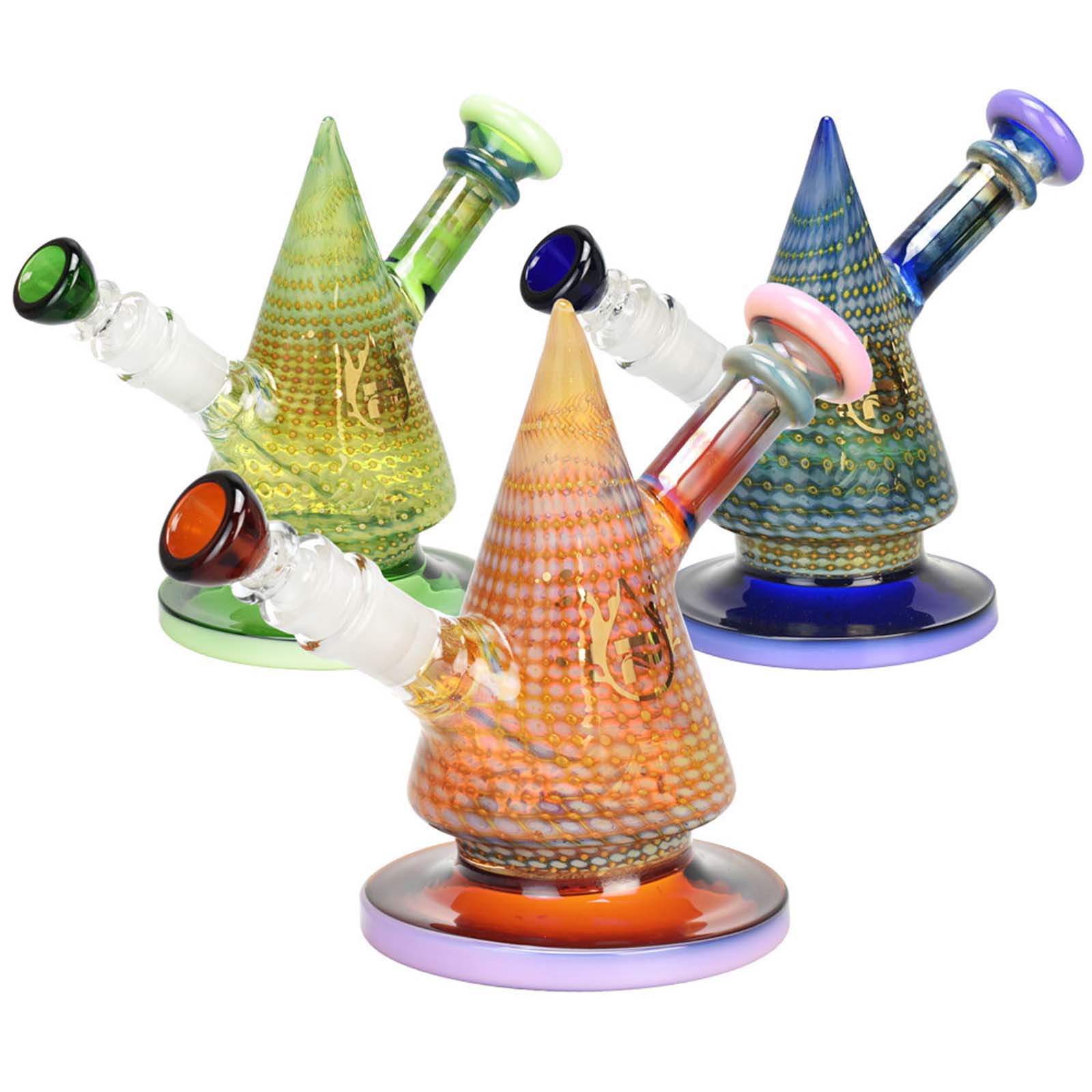 Bubble Matrix Cone Water Pipe – INHALCO