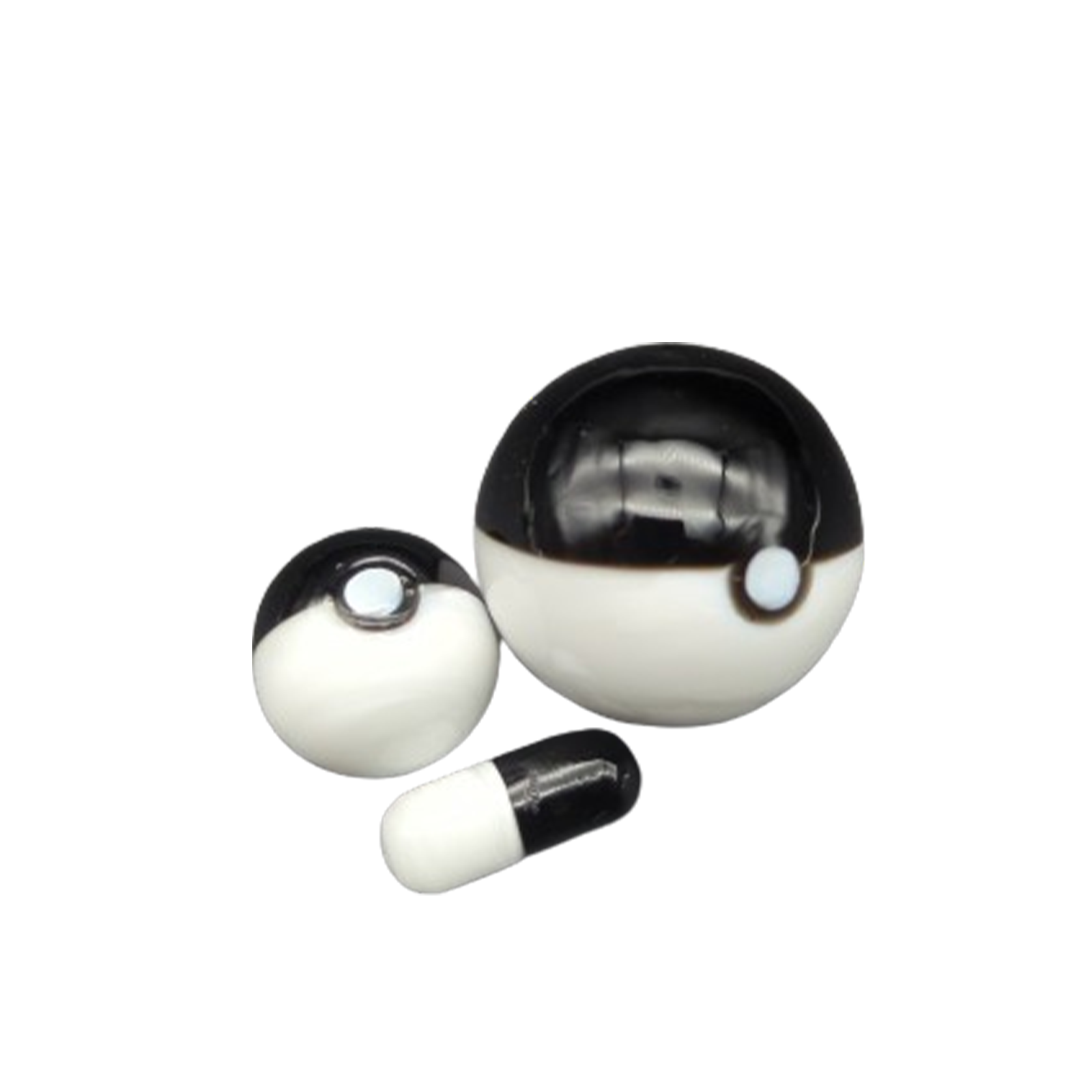 Dual-Colored Poké Ball Marble Set | INHALCO
