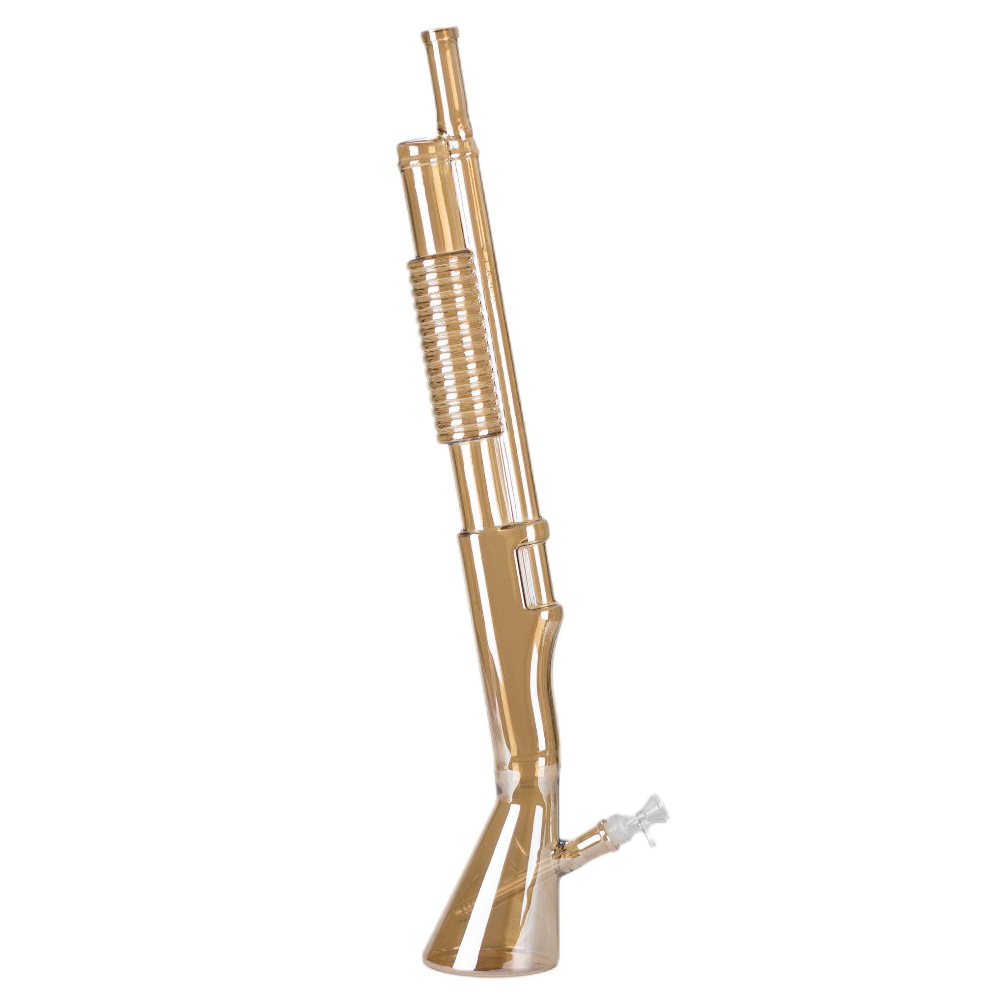 27" Electroplated Shotgun Shaped Bong – INHALCO