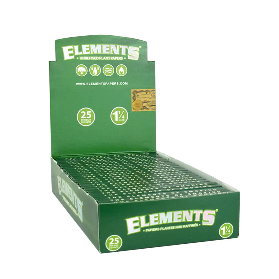 Elements Green Smoking Papers – INHALCO