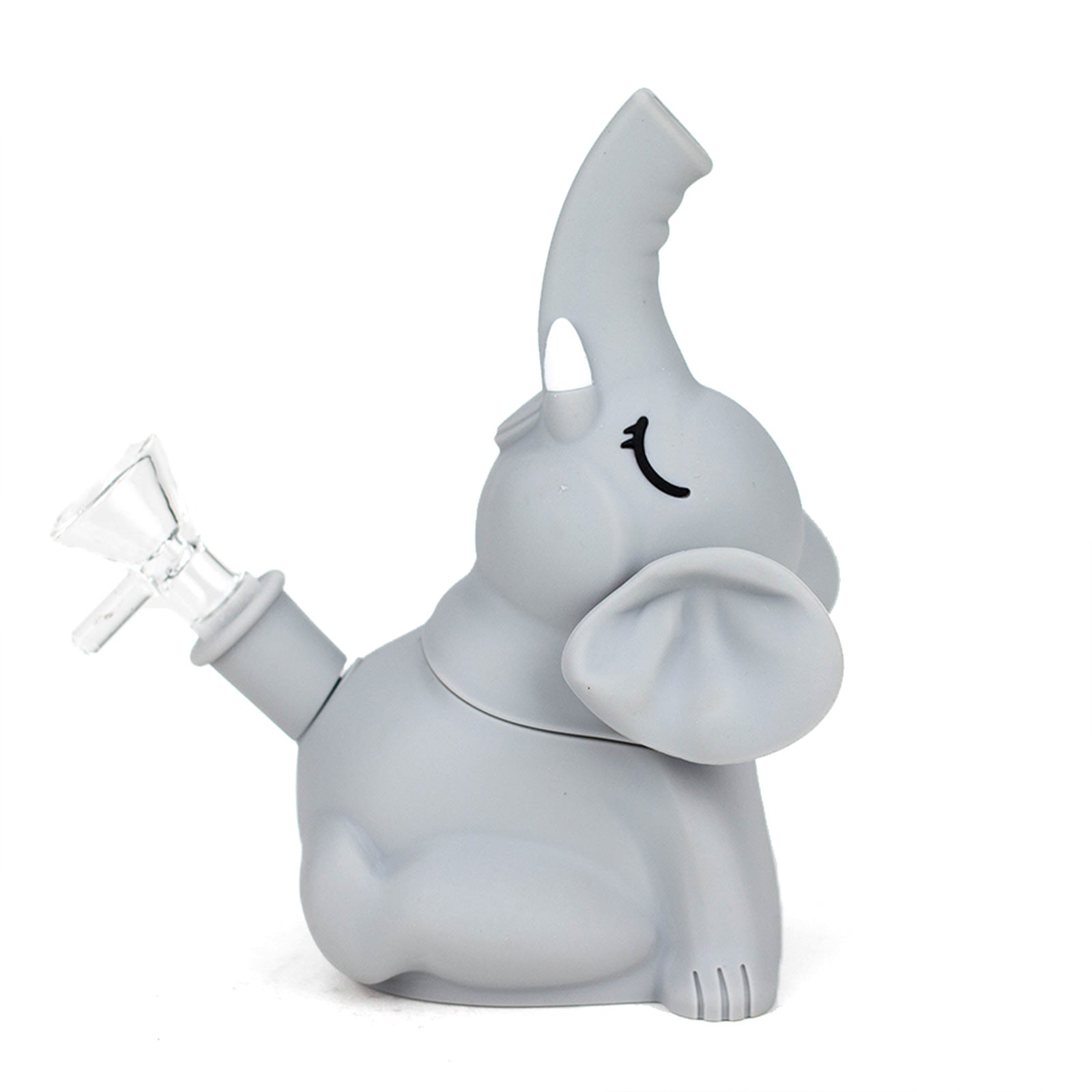 6" Elephant Silicone Water Bubbler – INHALCO