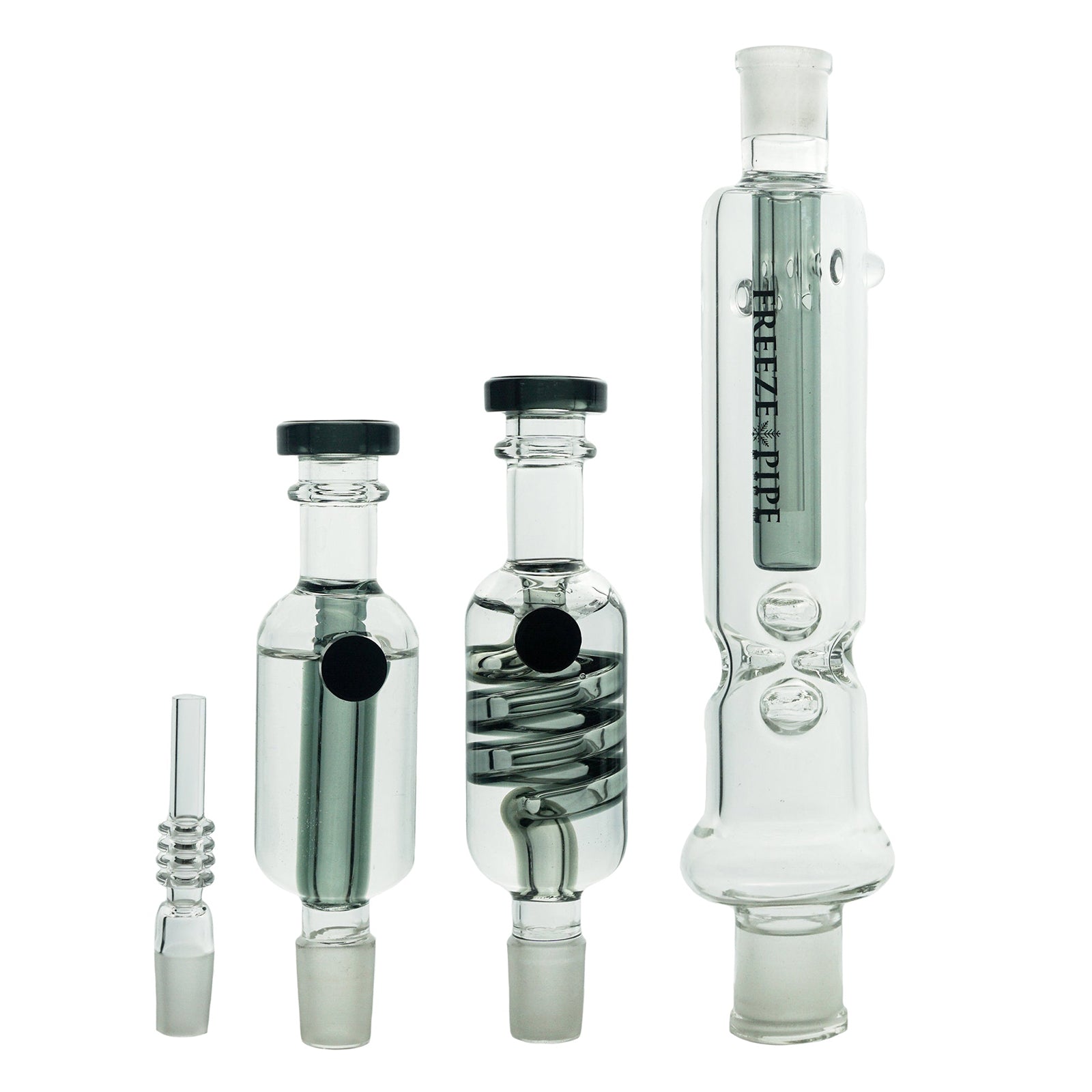 Freeze Pipe Bubbler Nectar Collector Kit Glass – INHALCO