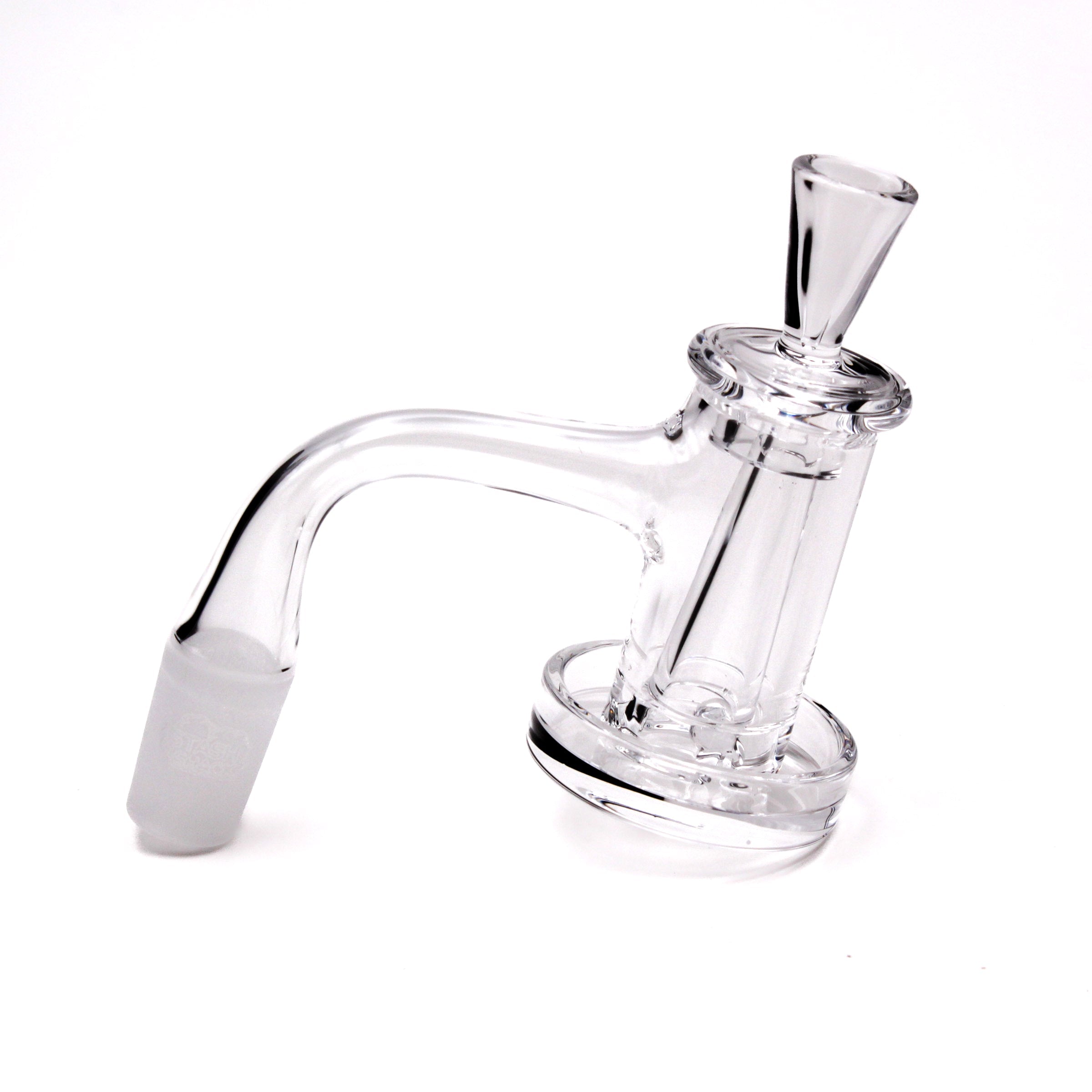 Full Weld Charmer Quartz Banger Set with Quartz Cap & Quartz Cone – INHALCO