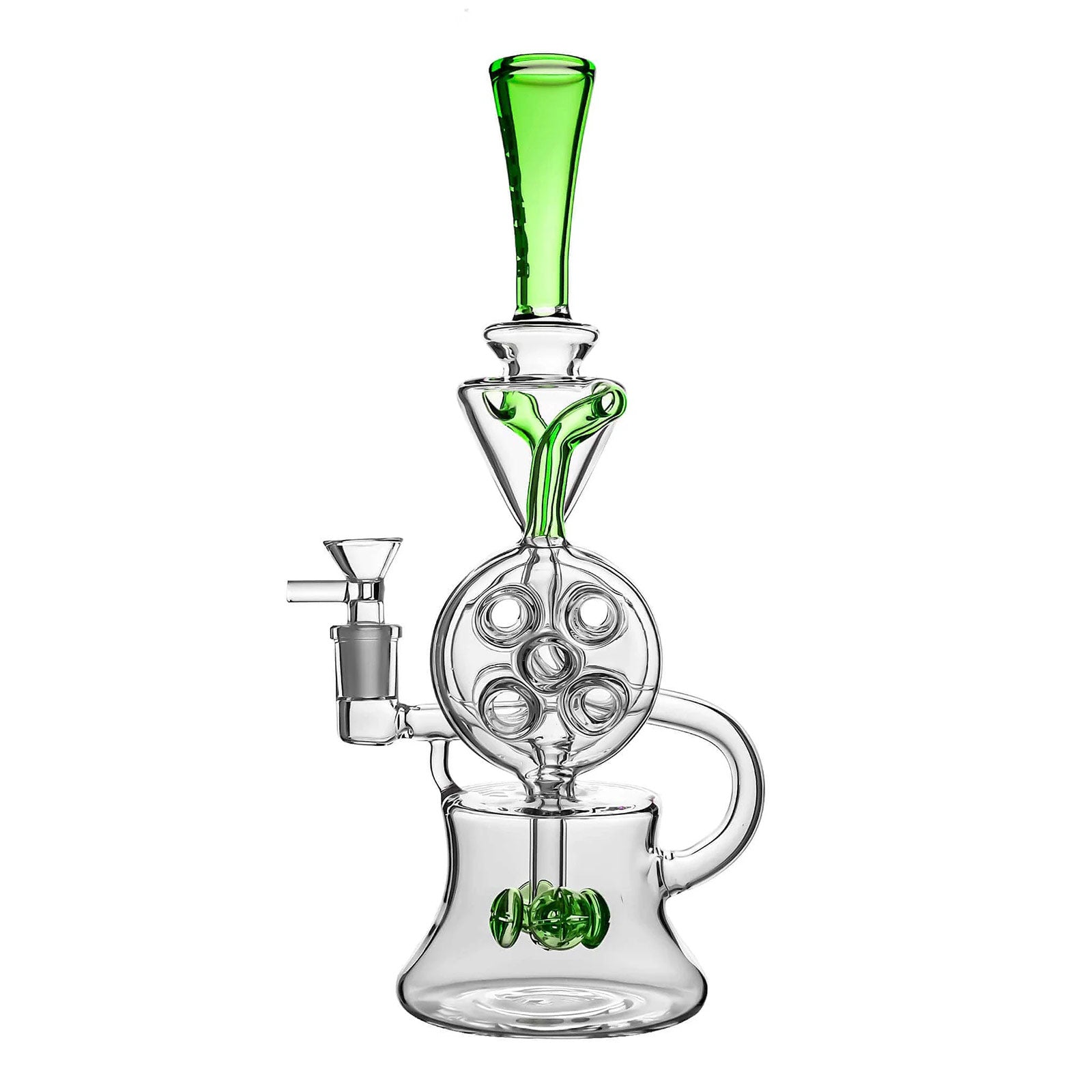 GEAR to Swiss Perc Recycler Dab Rig – INHALCO