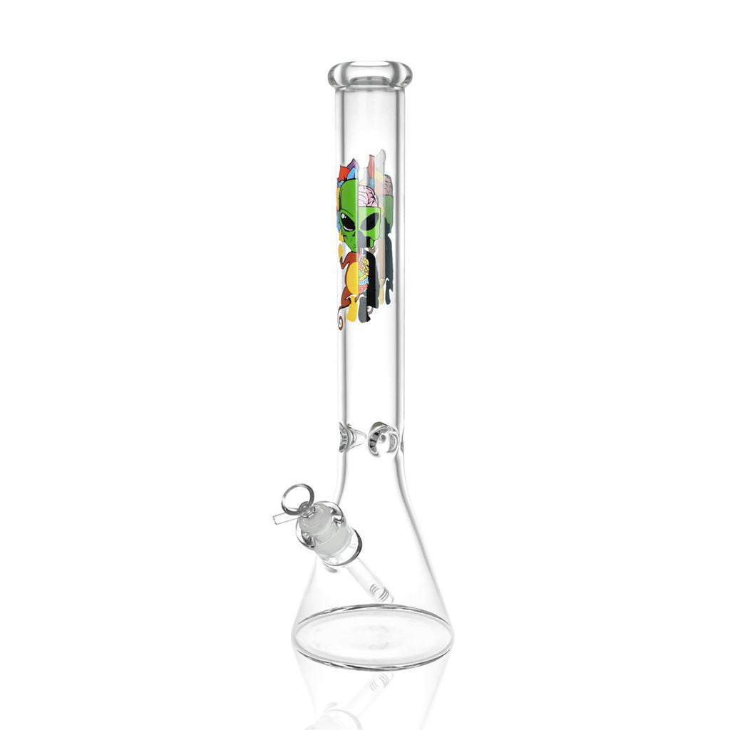 Alien Beaker Bong - Otherworldly Artistry Meets Function – INHALCO