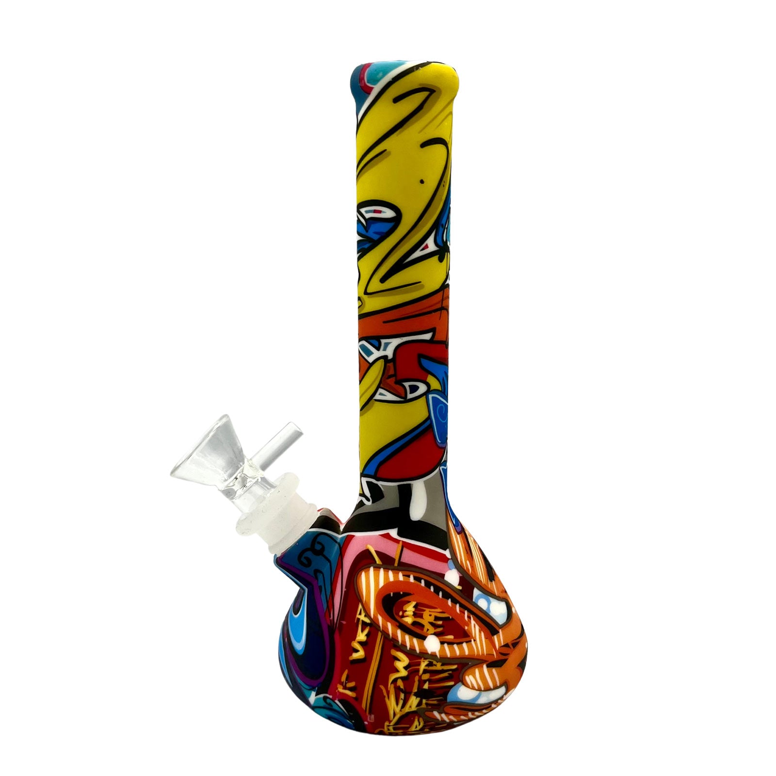 Graffiti Silicone Bong – INHALCO