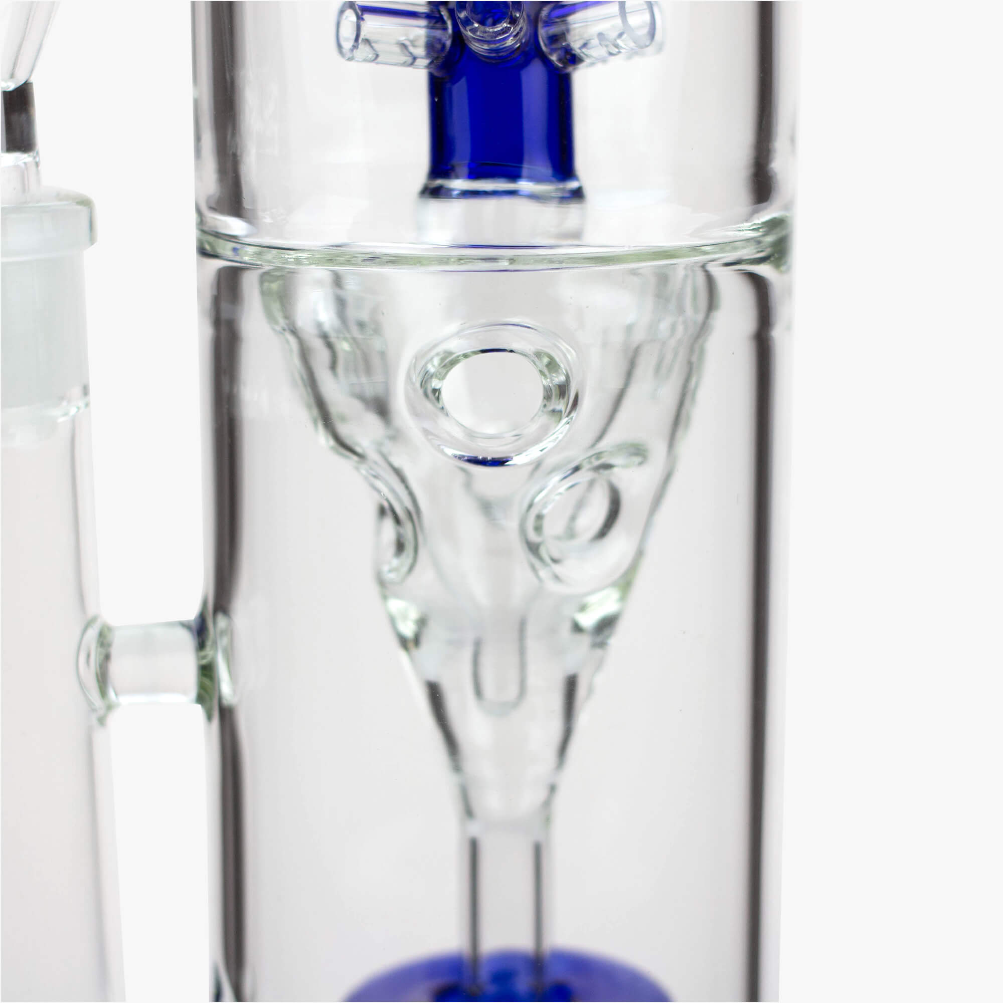 17" H2O Funnel Glass Percolator Bong | INHALCO