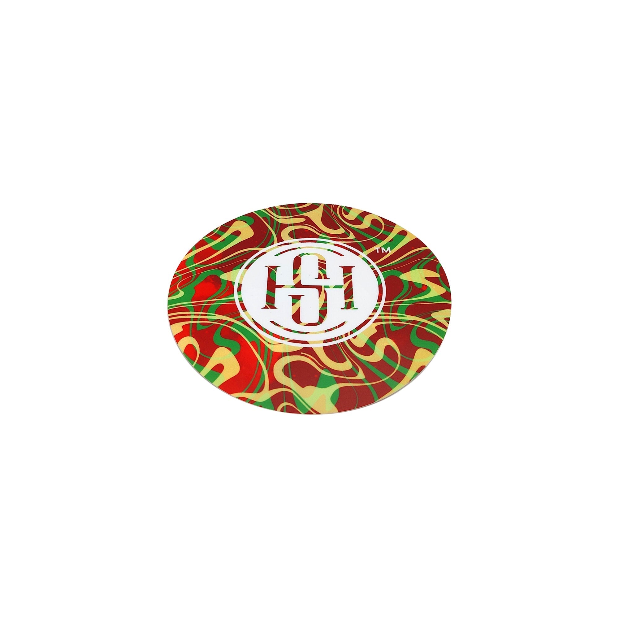 High Society Round Dab Matt - Rasta – INHALCO