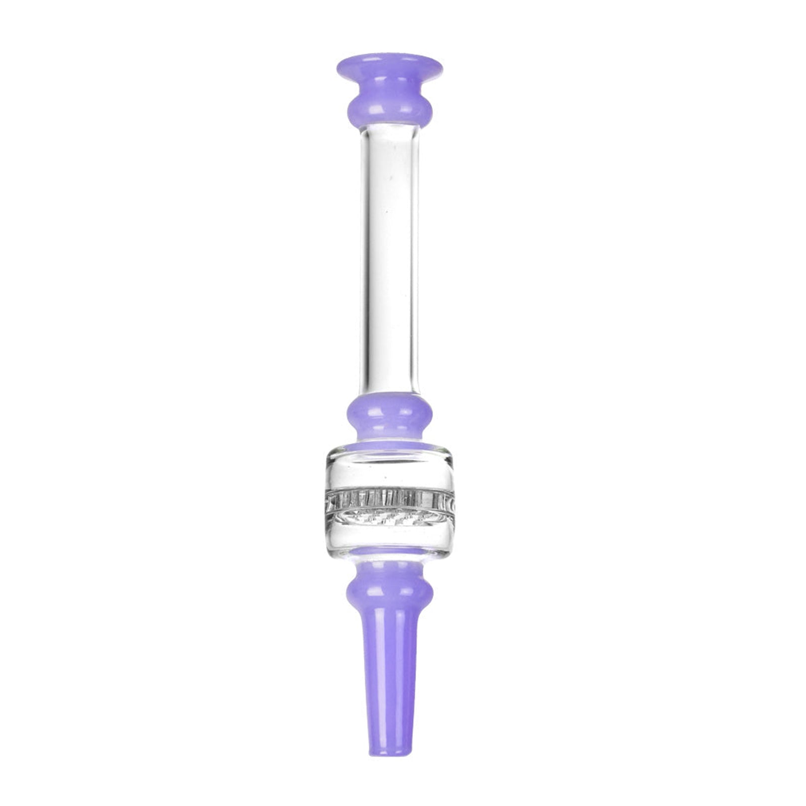 Honeycomb Mini Glass Nectar Collector with Color Accents – INHALCO