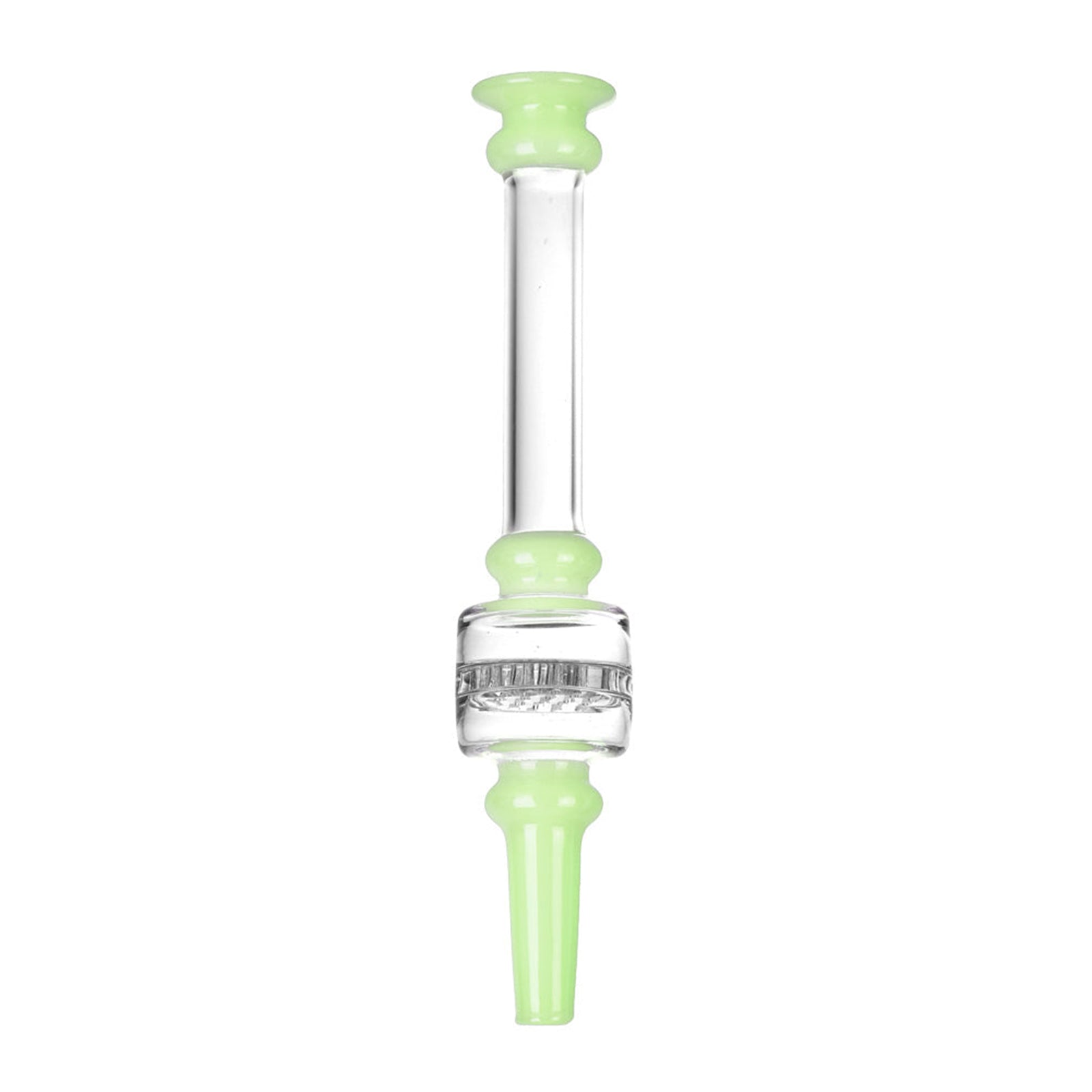Honeycomb Mini Glass Nectar Collector with Color Accents – INHALCO