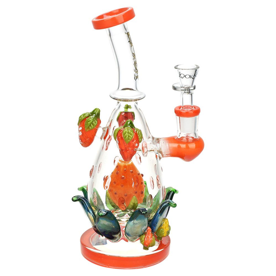 Lookah Glass Strawberry Bong – INHALCO