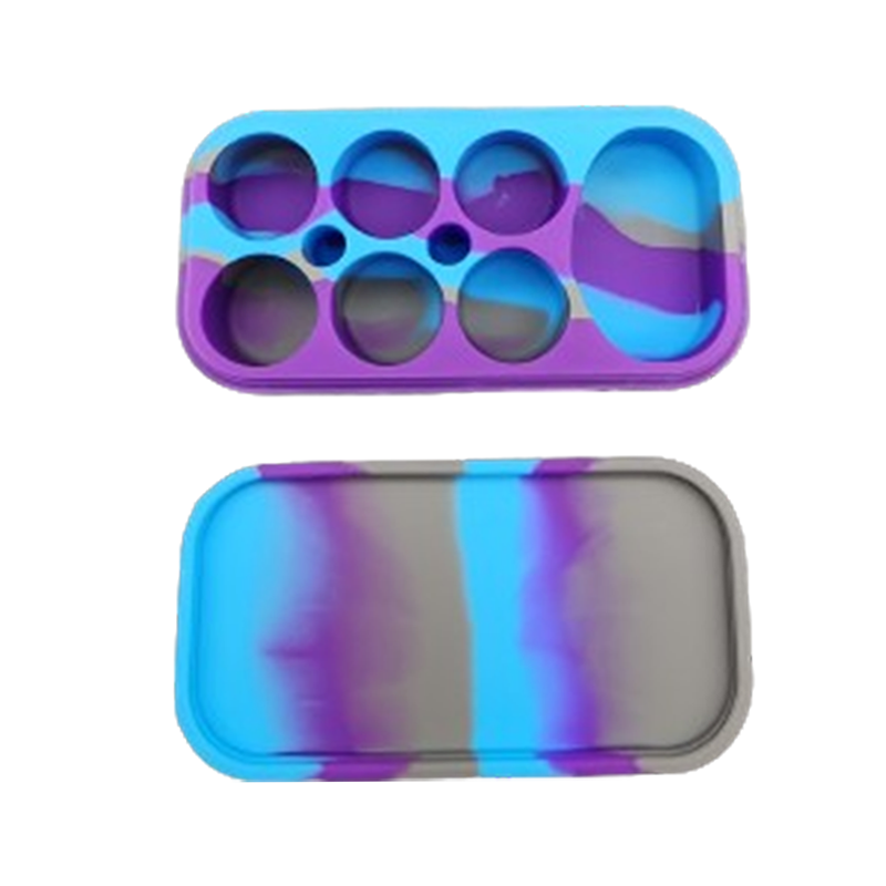 Multi-Compartment Rectangular Silicone Storage Slicks | INHALCO