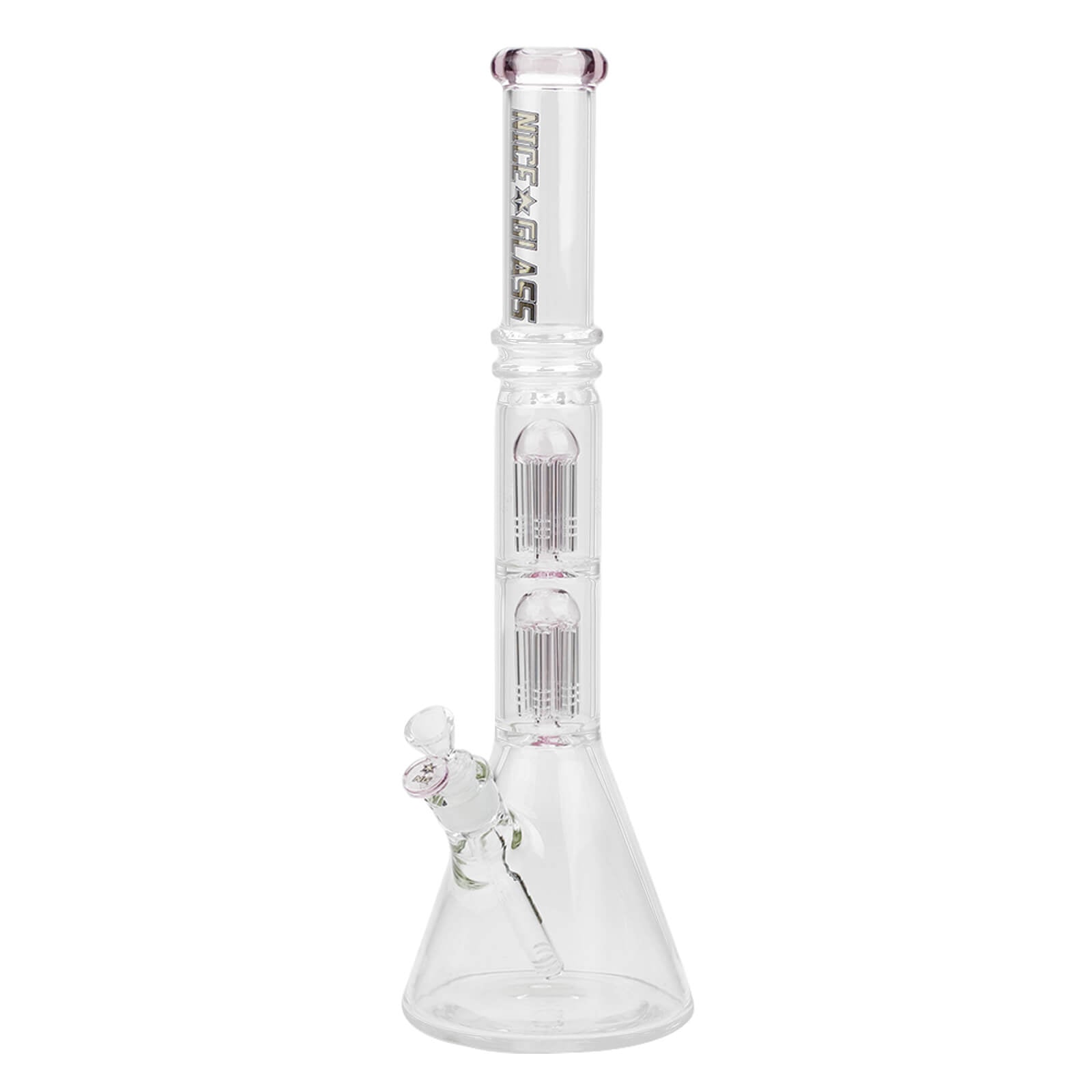 NG - 19"Double 6-Arm Tree Beaker Bong – INHALCO